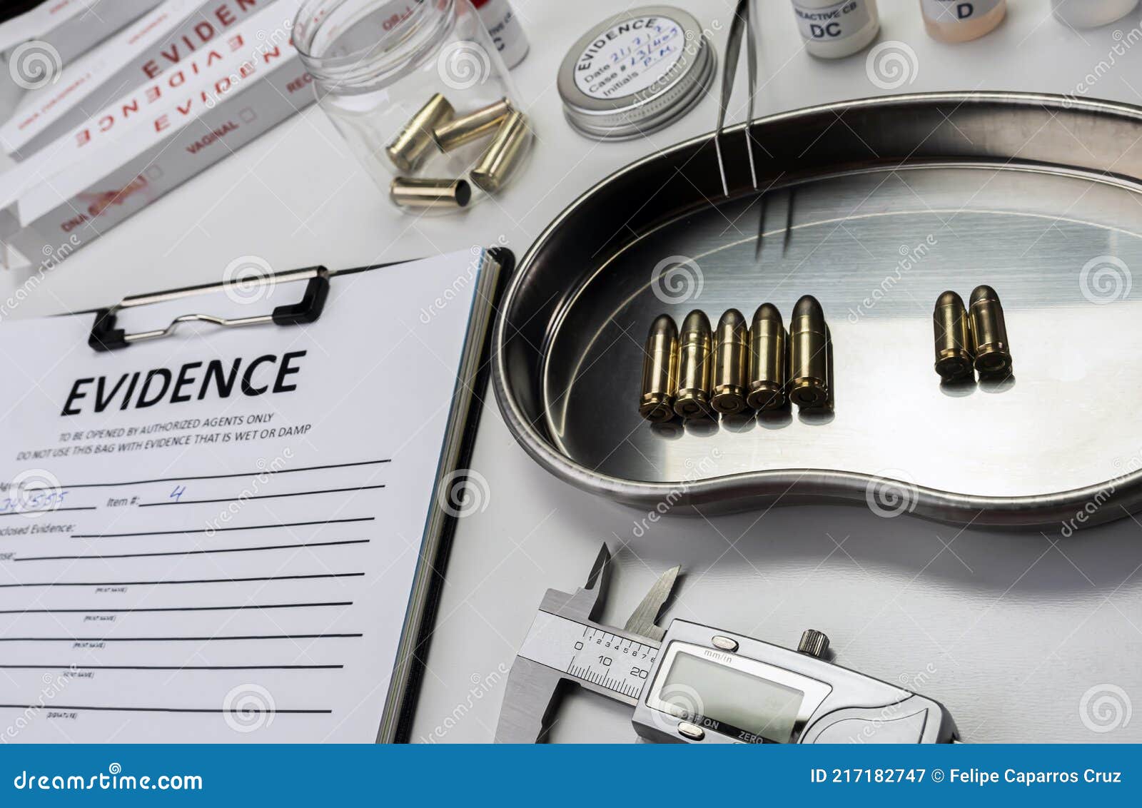 Criminalistic Laboratory, Bullet Shell Analysis, Rule Of Ballistic ...