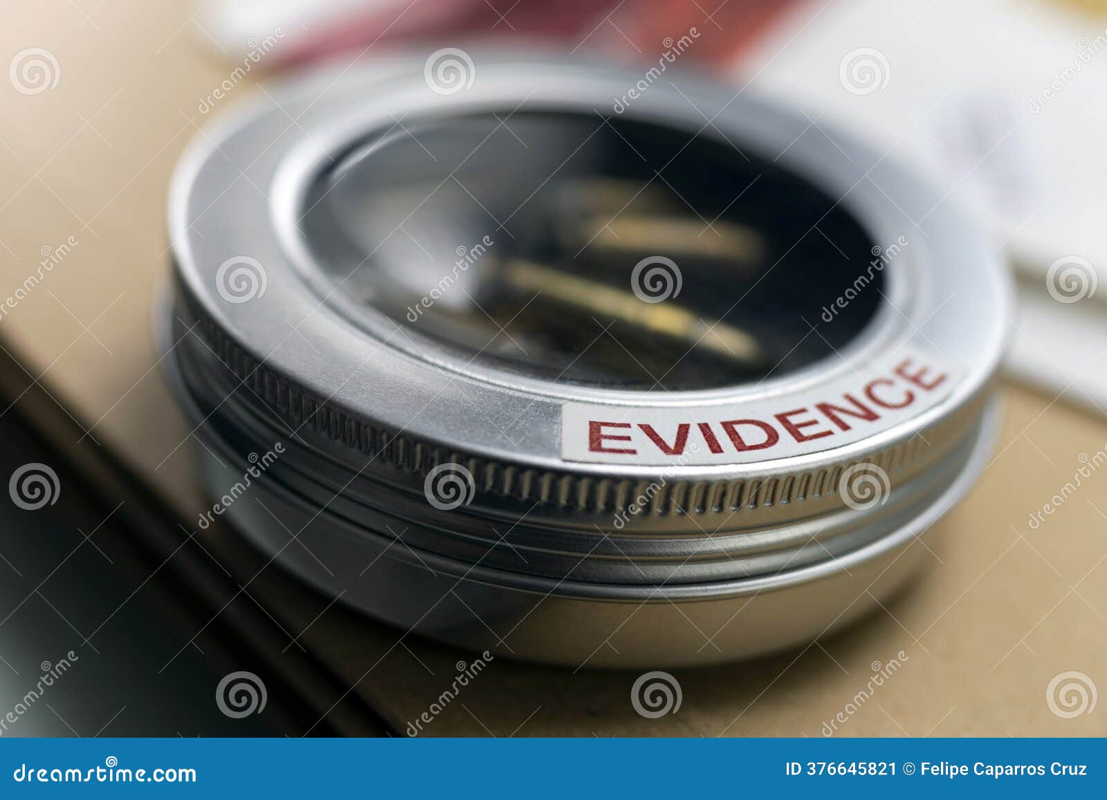 Criminalistic Laboratory, Bullet Shell Analysis Royalty-Free Stock ...
