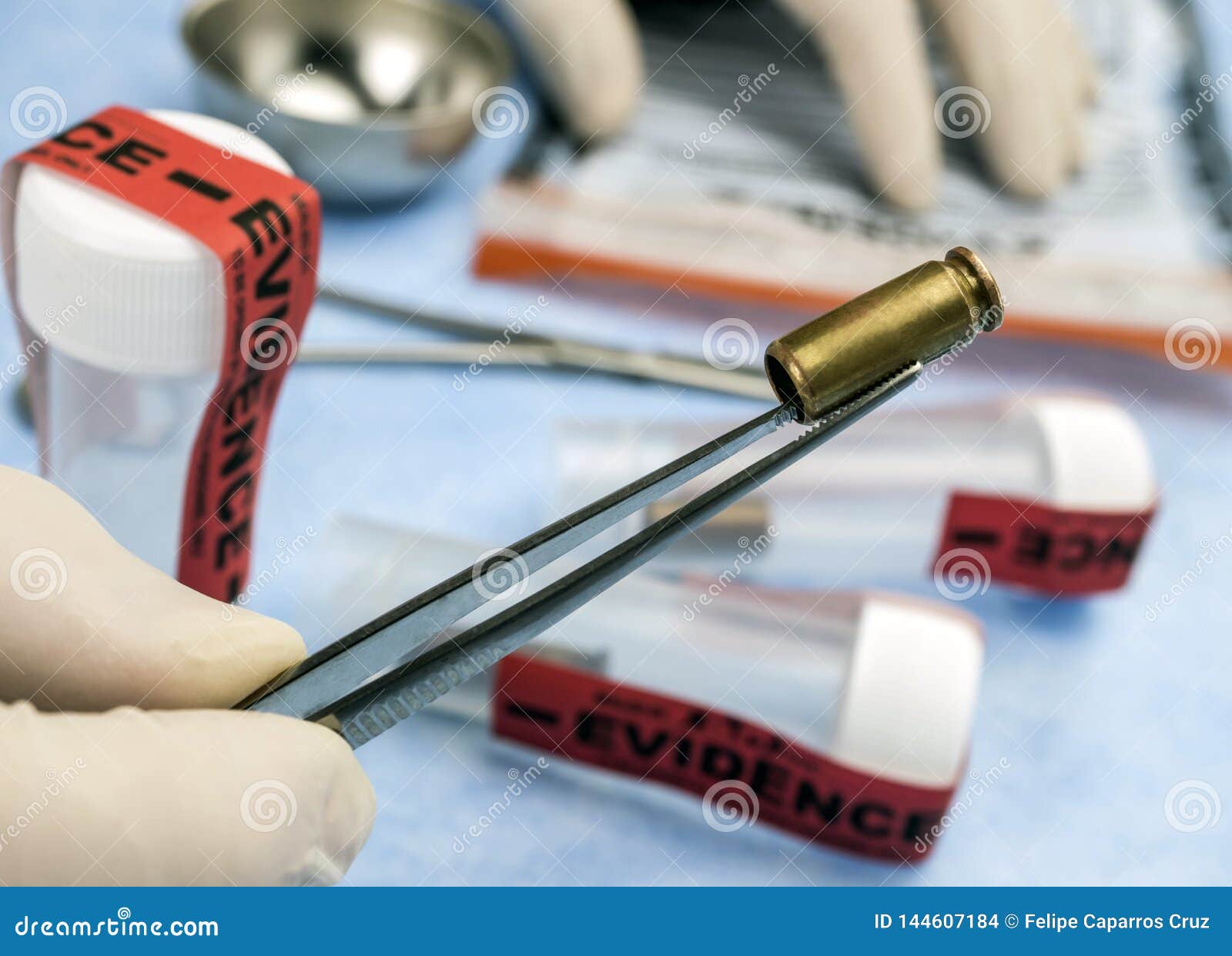 Criminalistic Laboratory, Bullet Shell Analysis, Rule of Ballistic ...