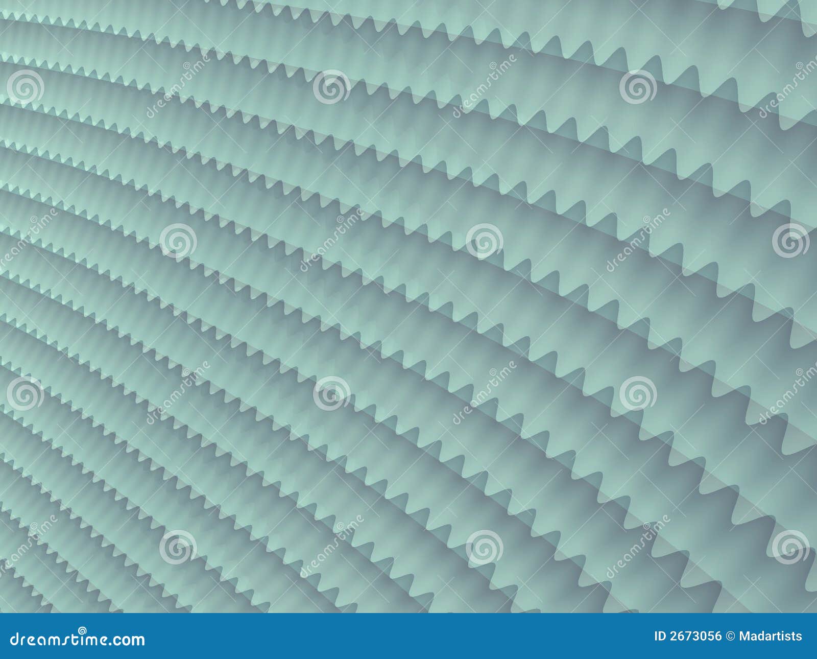 Crimped Jagged Edges Pattern Picture. Image: 2673056