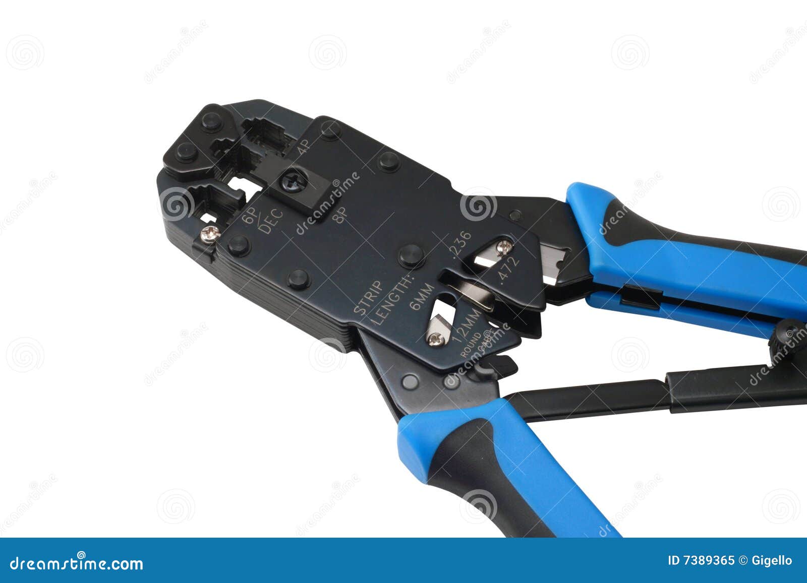 Crimper stock image. Image of repair, cutting, strip, isolated - 7389365