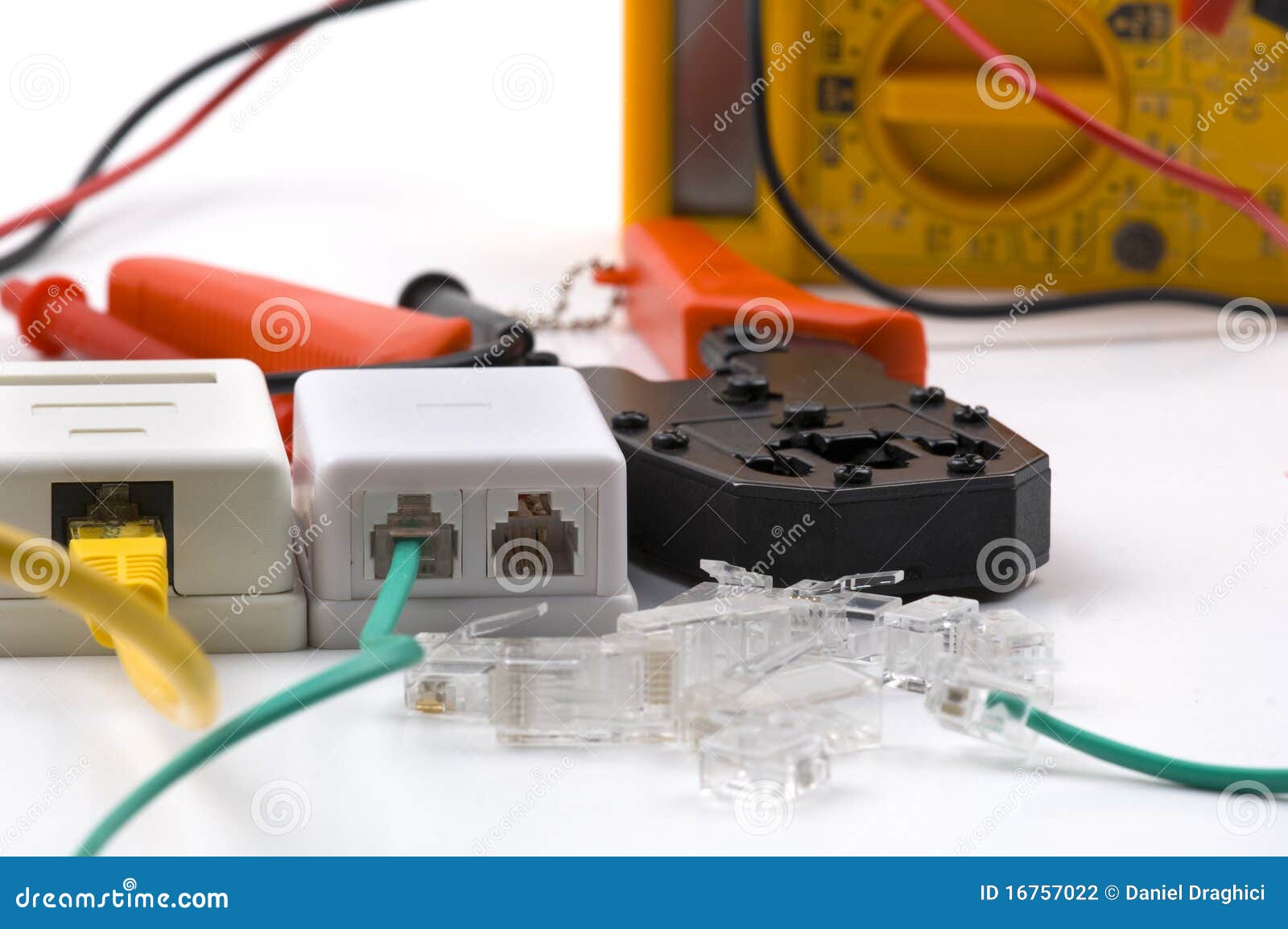 Crimping tool stock photo. Image of installing, cord - 16757022