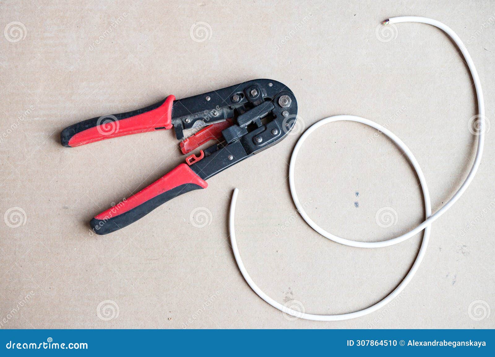 LAN Cable In Cardboard Box Stock Photo | CartoonDealer.com #80692938