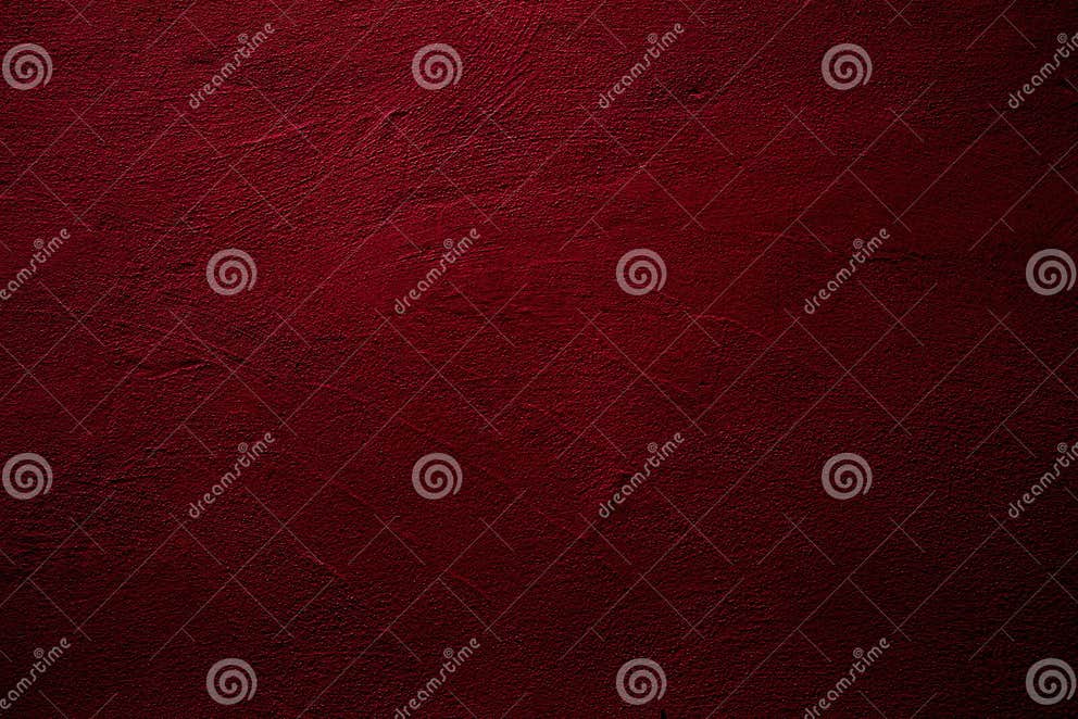 Crimson Colored Wall Background with Textures of Different Shades of ...