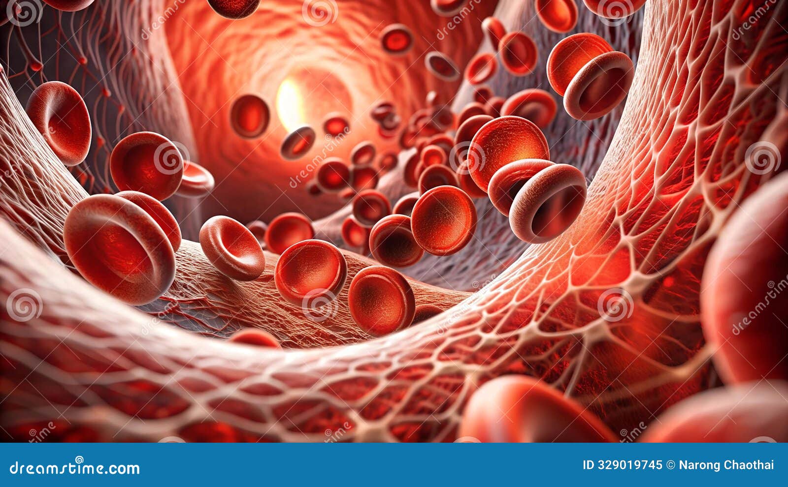 Crimson Current: a Microscopic Journey through the Vascular Network ...