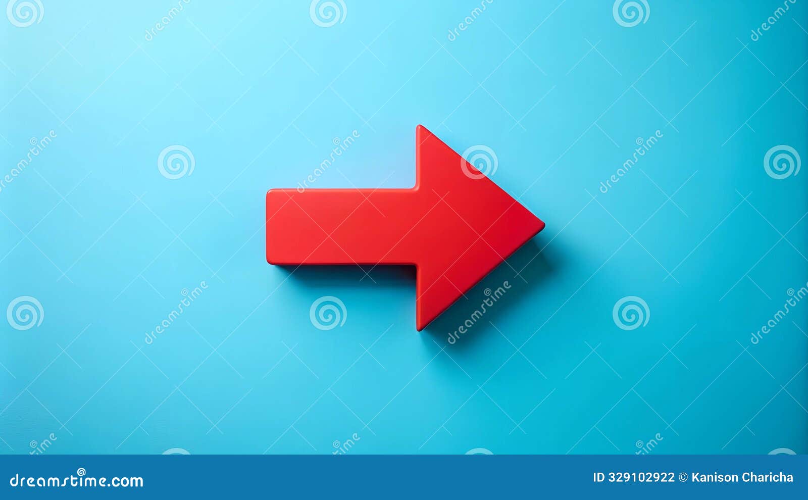 A Crimson Trail a Bold Arrow Leading Forward Generative AI Stock ...