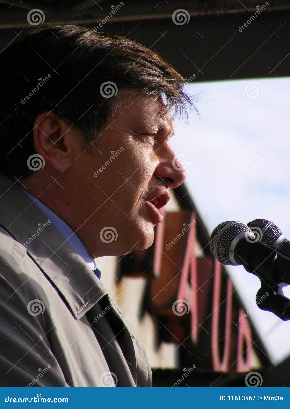 Crin Antonescu editorial photography. Image of romania - 11613567