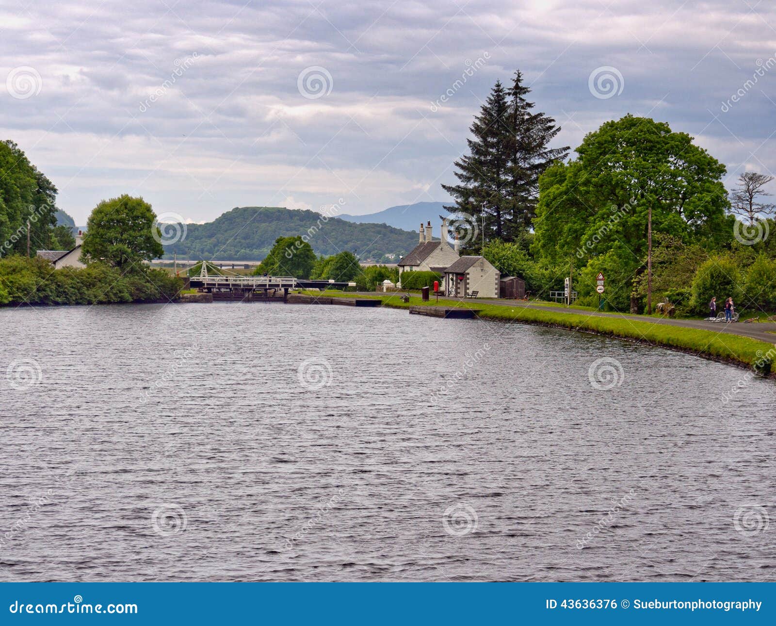 Crinan canal stock photo. Image of sails, crinan, scotland - 43636376