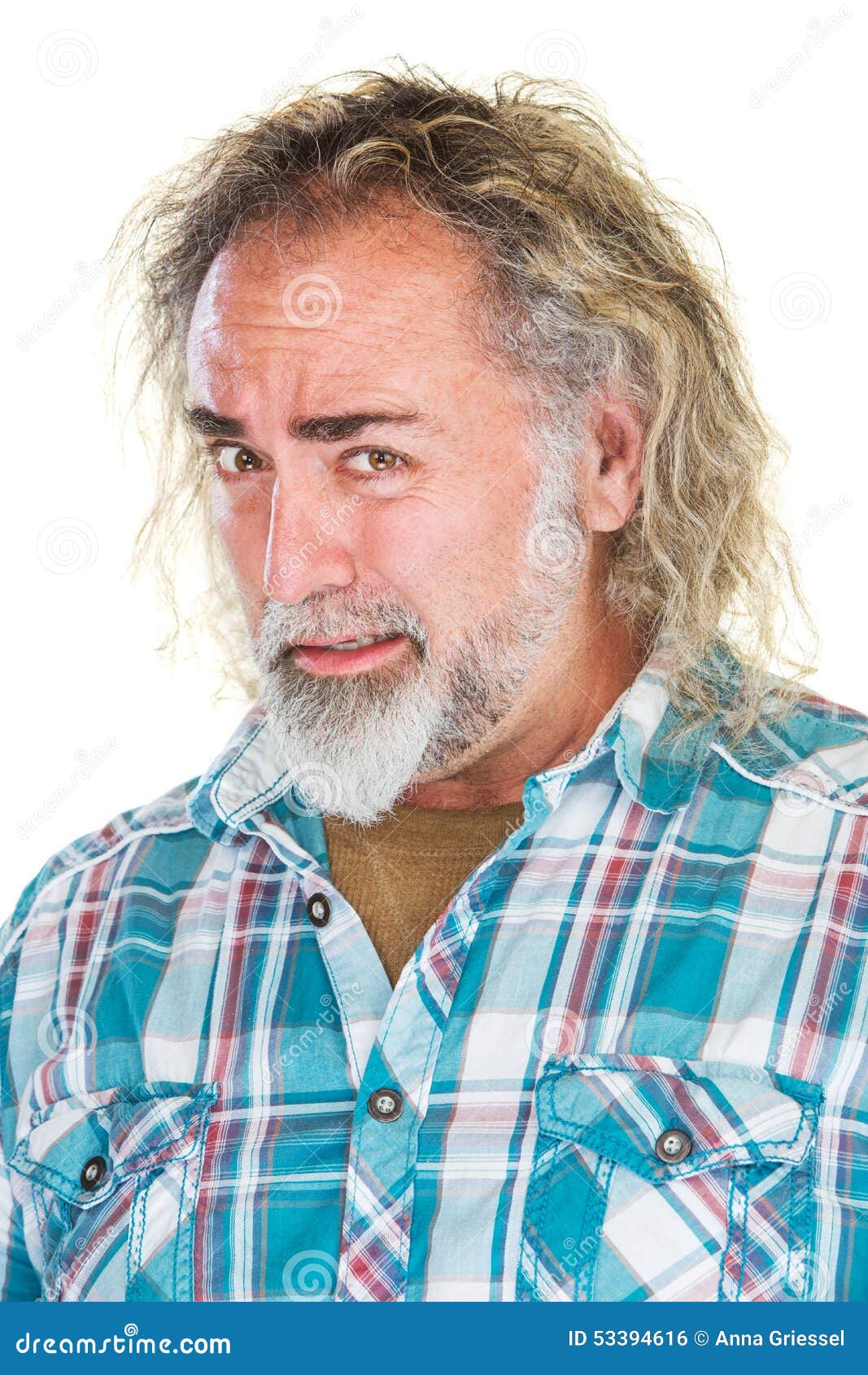 Cringing Man stock photo. Image of background, mature - 53394616