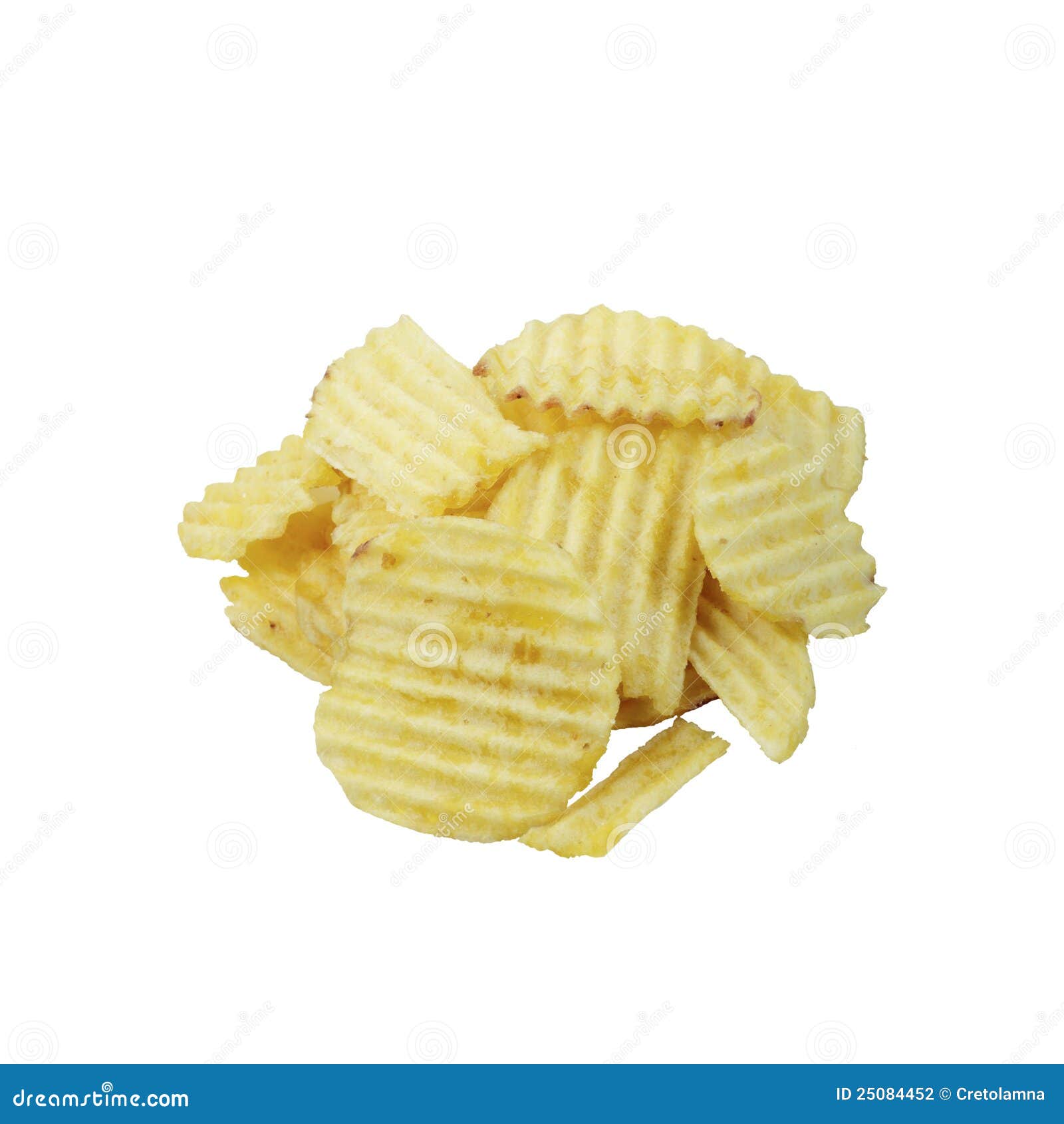 Crinkle-crisps. stock photo. Image of silo, potato, background - 25084452