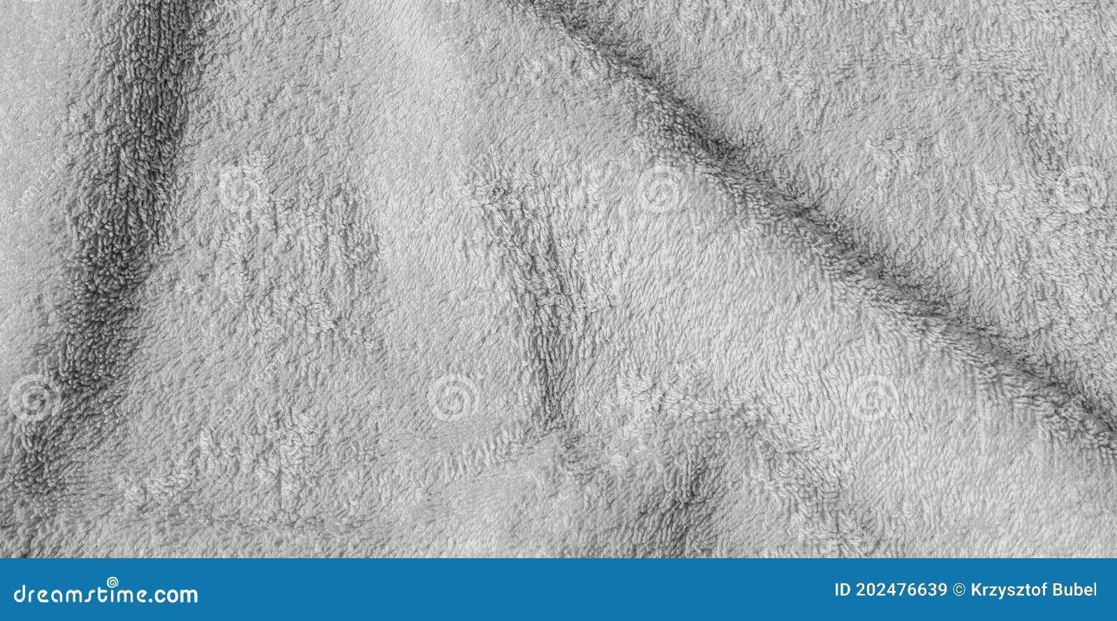 Crinkled Gray Cotton Material with Visible Details Stock Image - Image ...