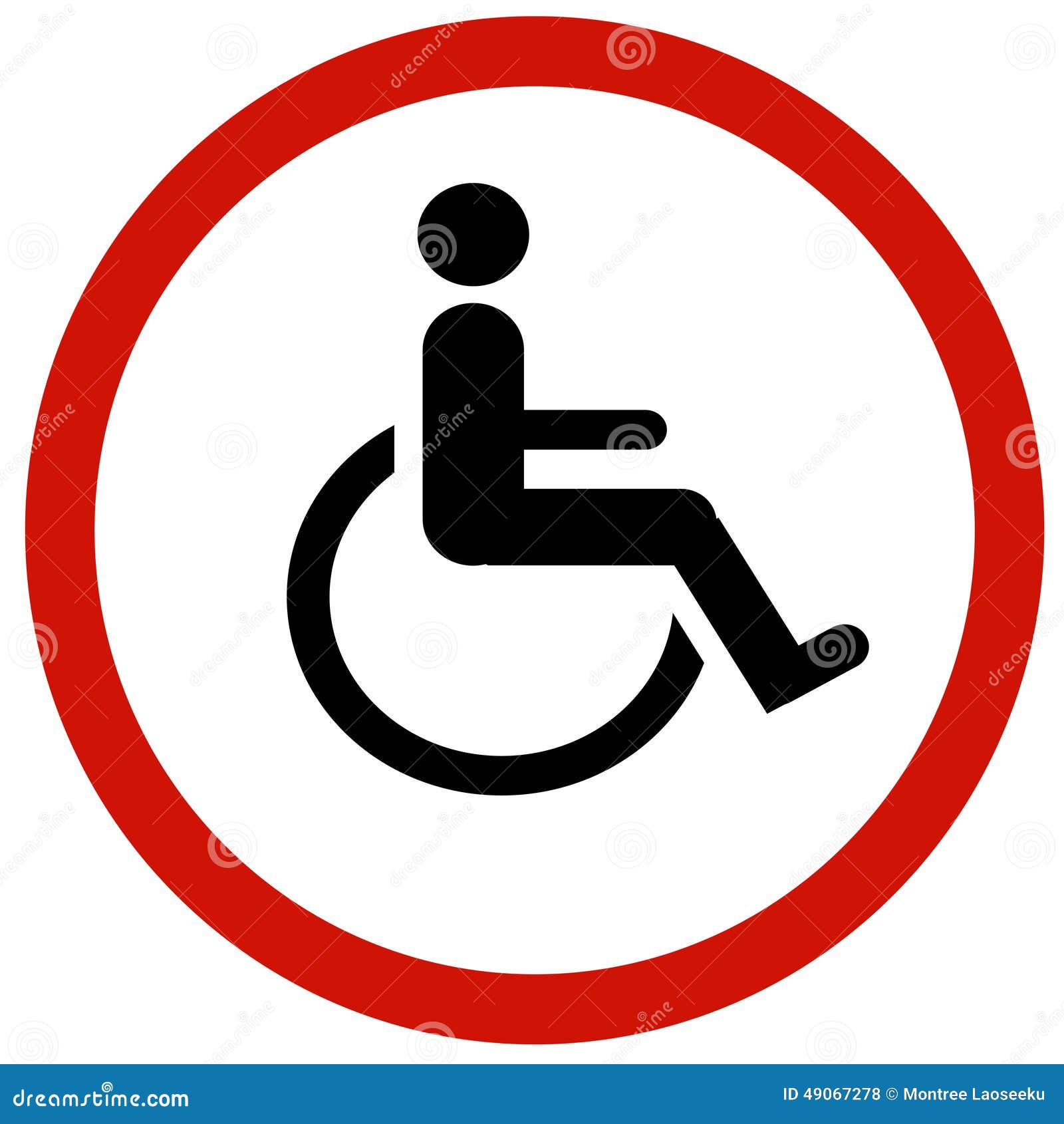 Cripple sign stock illustration. Illustration of warnning - 49067278
