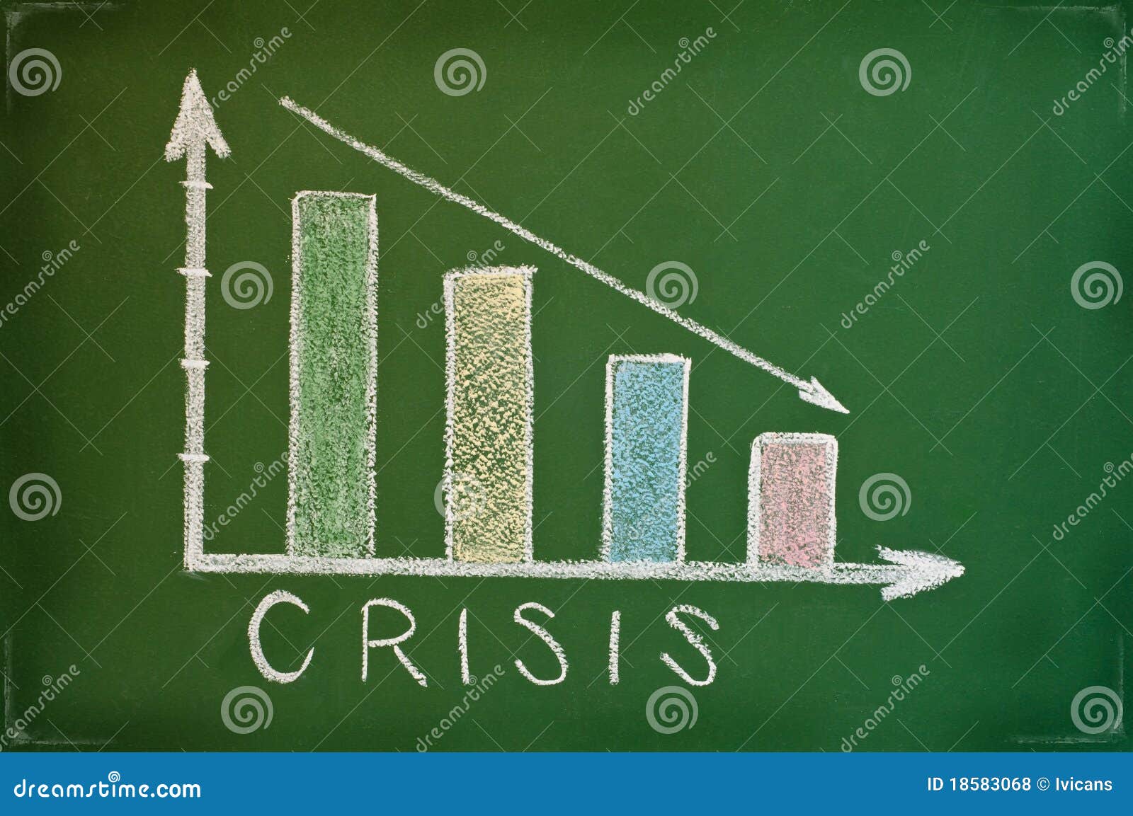 Crisis chart stock photo. Image of business, analysis - 18583068