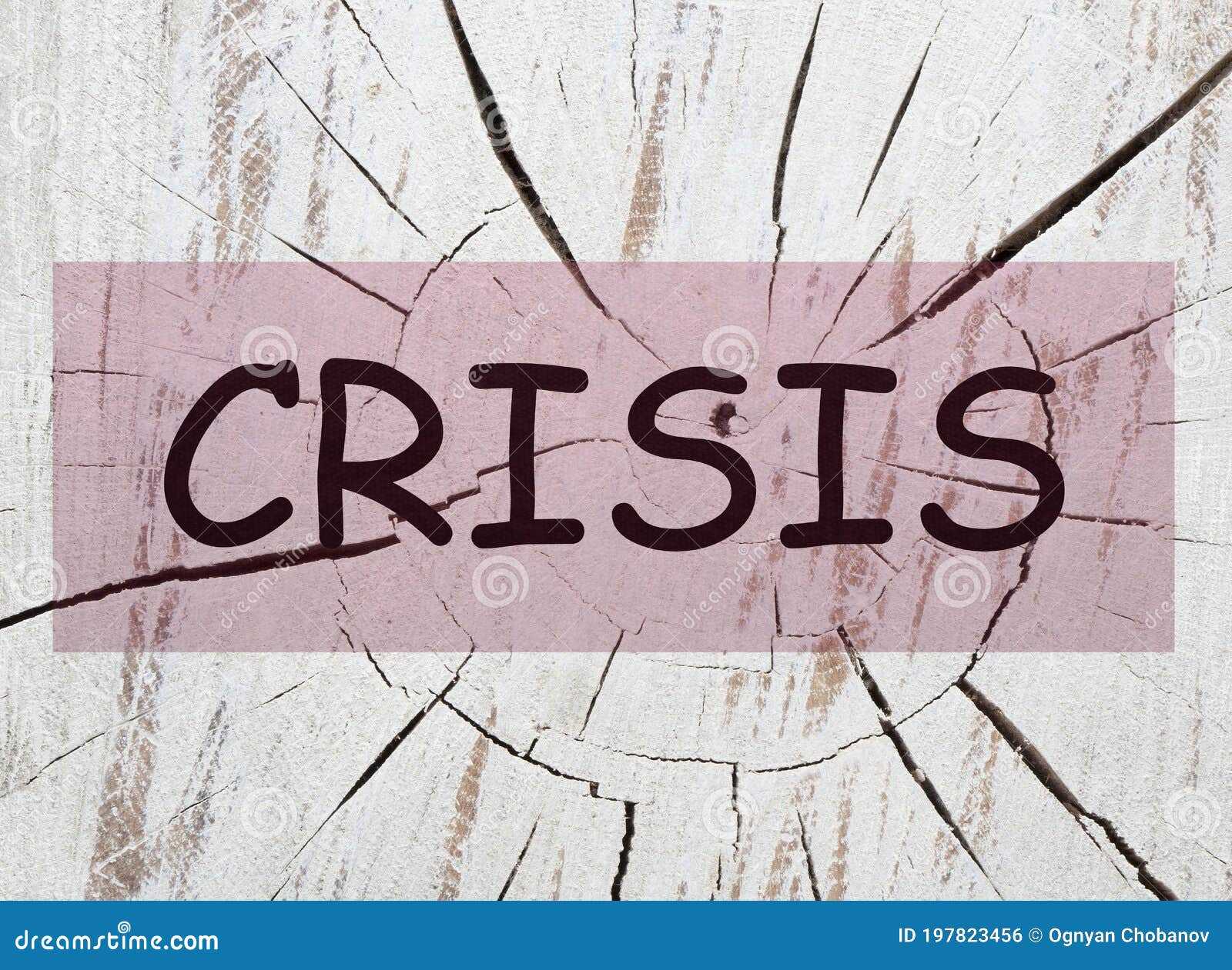 Crisis Word Concept stock photo. Image of challenge - 197823456