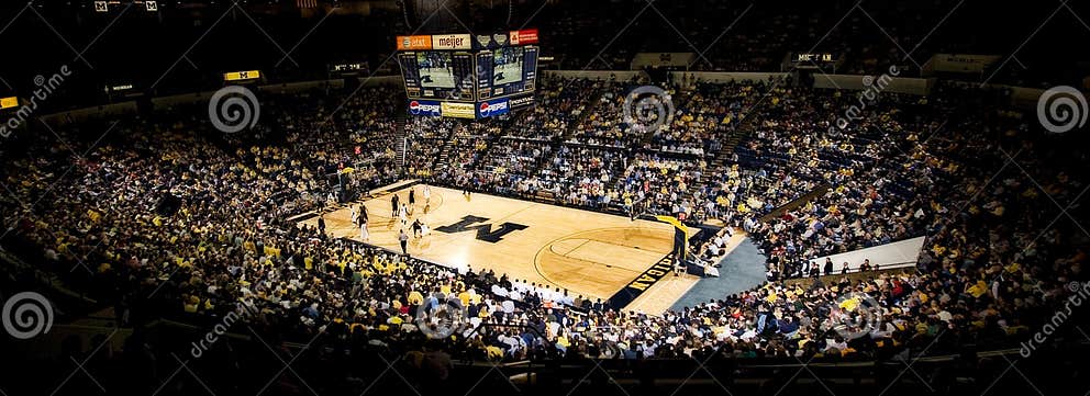 Crisler Arena editorial stock image. Image of league - 37544599