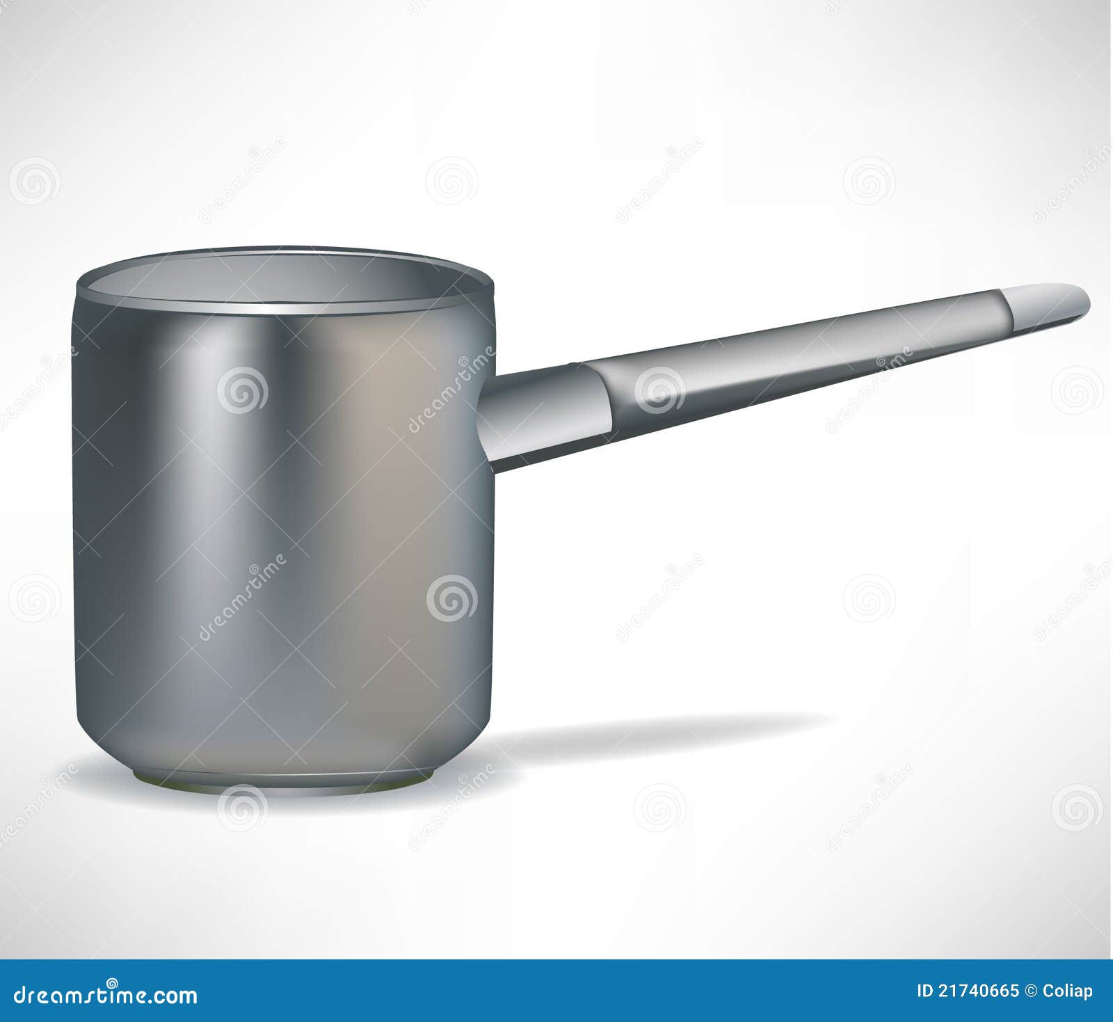 Crisol simple ilustración del vector. Ilustración de nuevo - 21740665