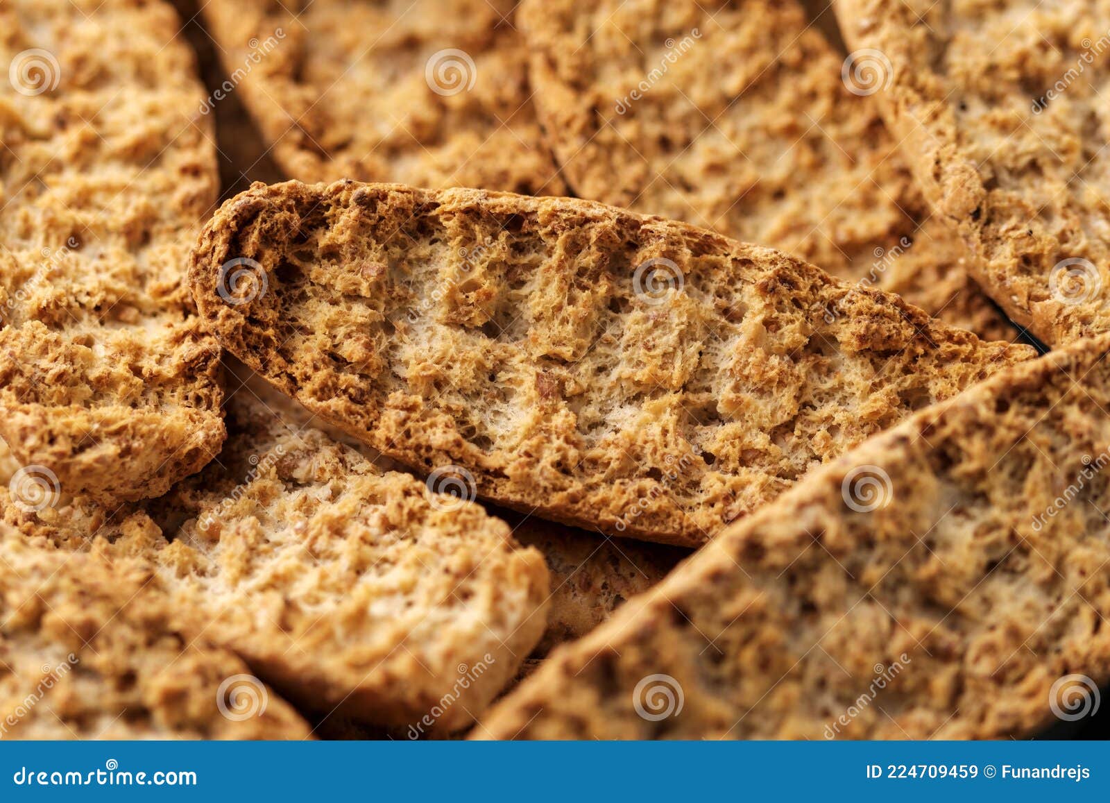 Crisp Bread, Rolls Whole Grain. Background, Texture. Stock Image ...