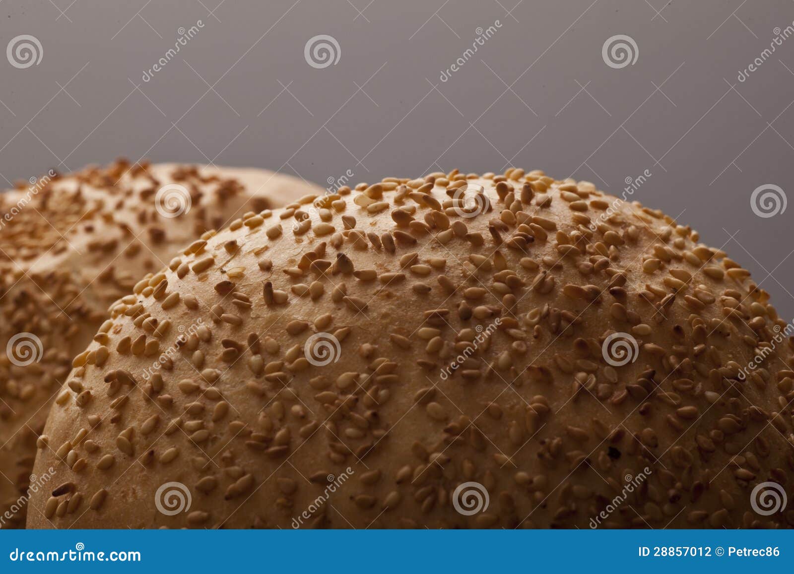 Crisp golden sesame buns stock photo. Image of sesame - 28857012