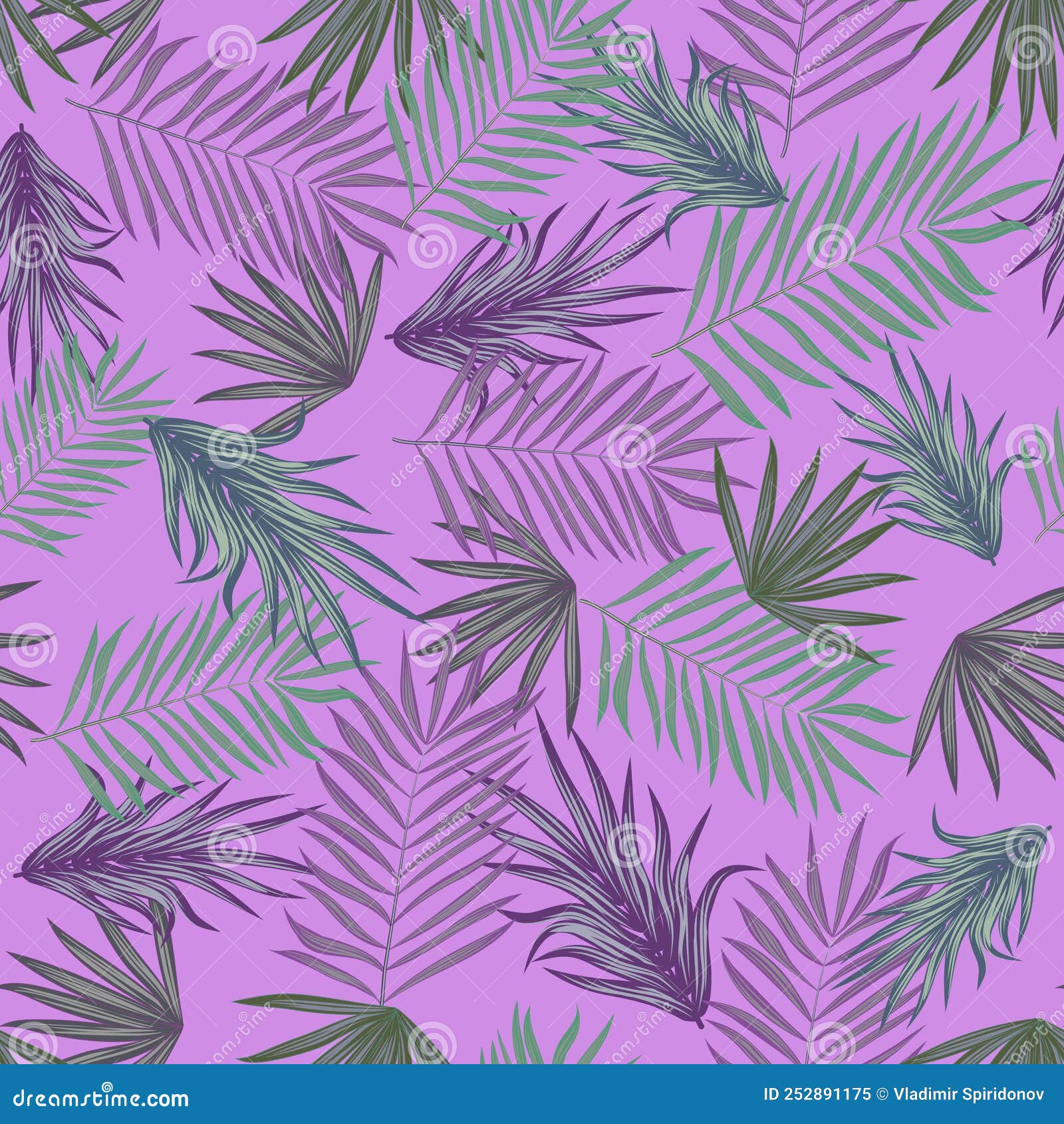 Crisp Seamless Pattern of Bright Leaves. Stock Illustration - Illustration of vector, beautiful ...