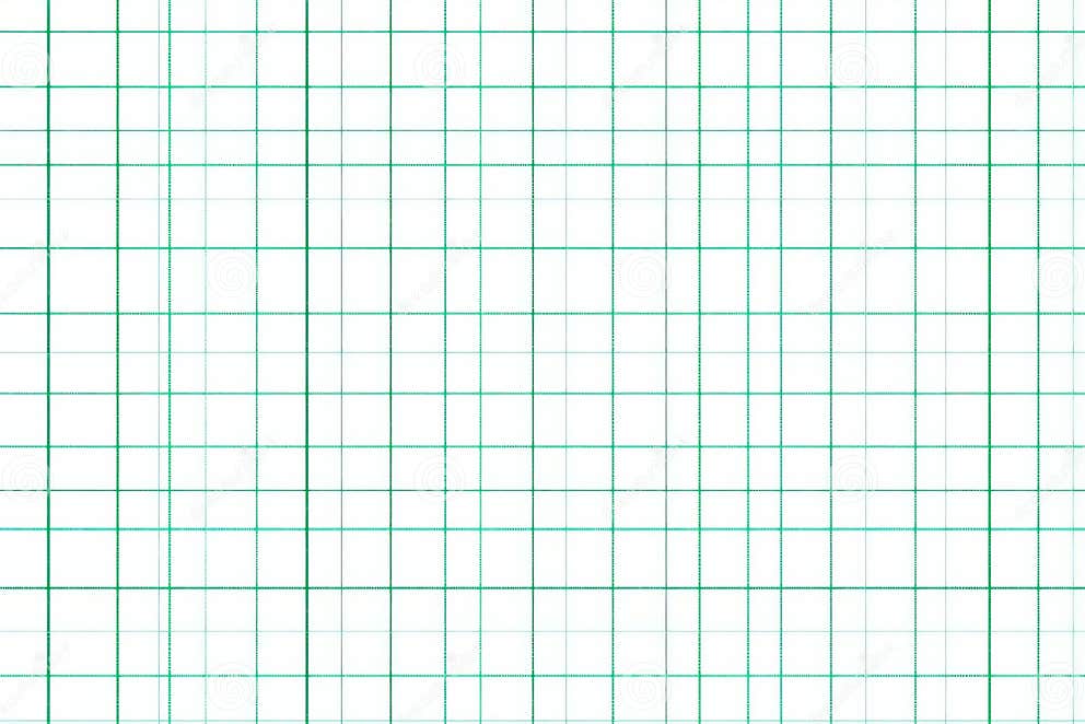 Crisp White Grid with Bright Green Lines Design Stock Illustration ...