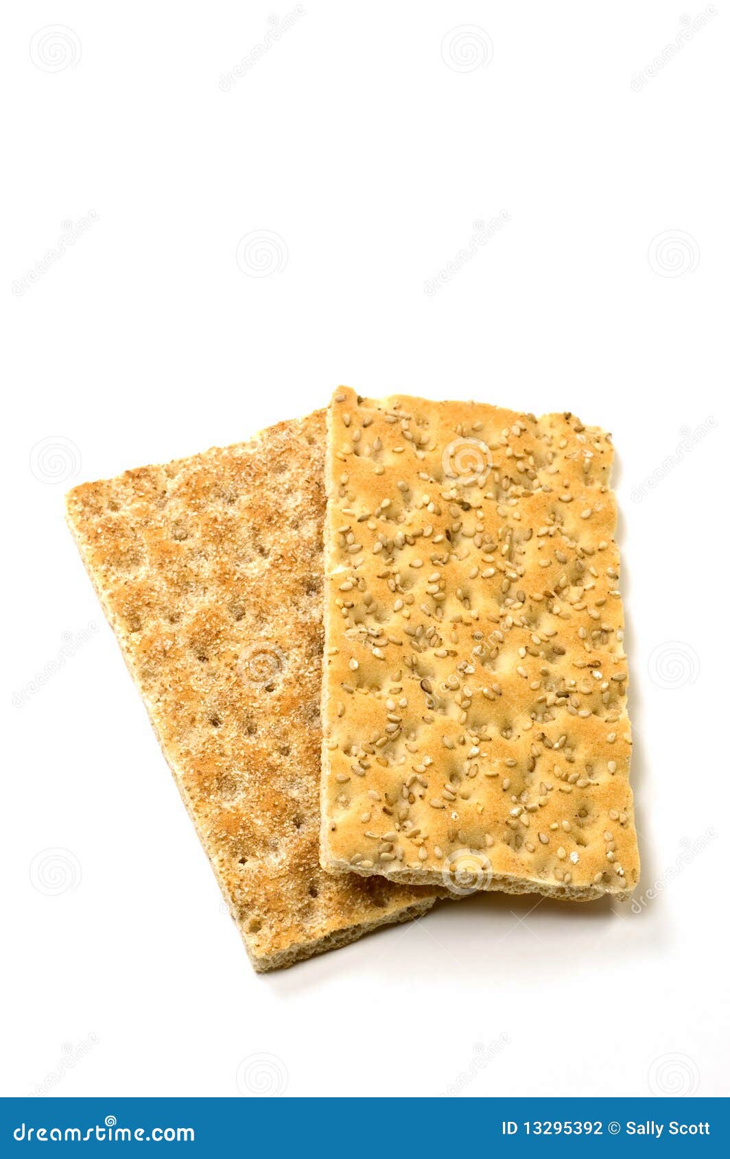 Crispbread stock photo. Image of sesame, white, tasty - 13295392
