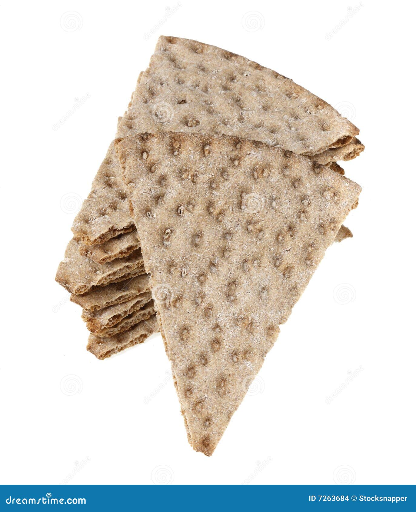 Crispbread stock photo. Image of cutout, isolated, scandinavian - 7263684