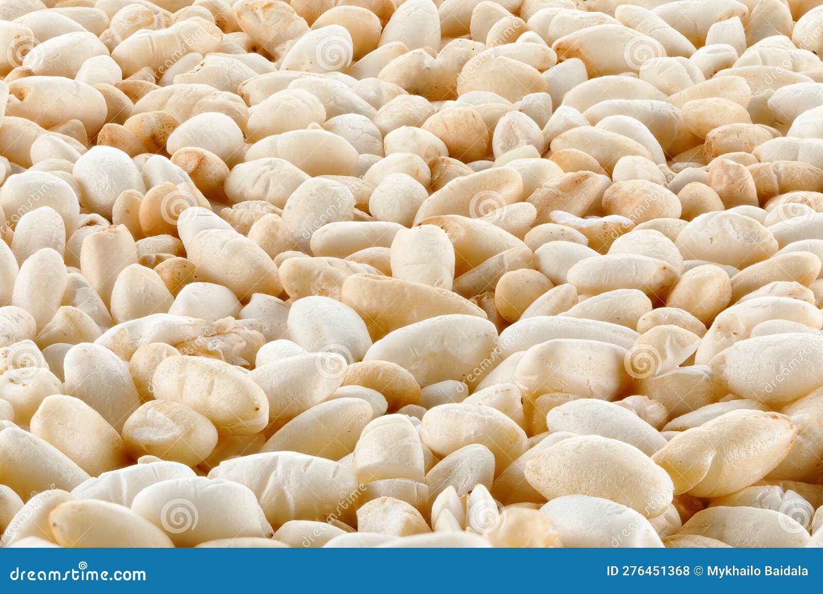 Crisped Puffed Rice Cereal As Background Texture - Close-up Stock Photo ...