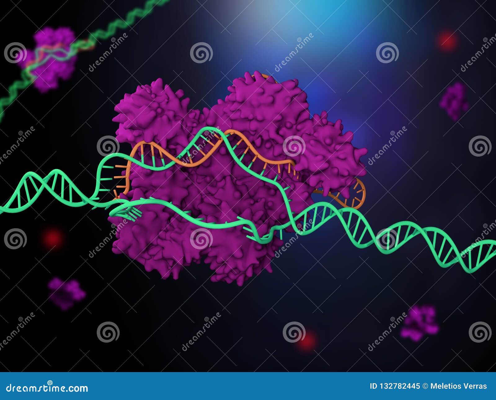 CRISPR-Cas9 To Treat Sickle Cell Disease Stock Photography ...