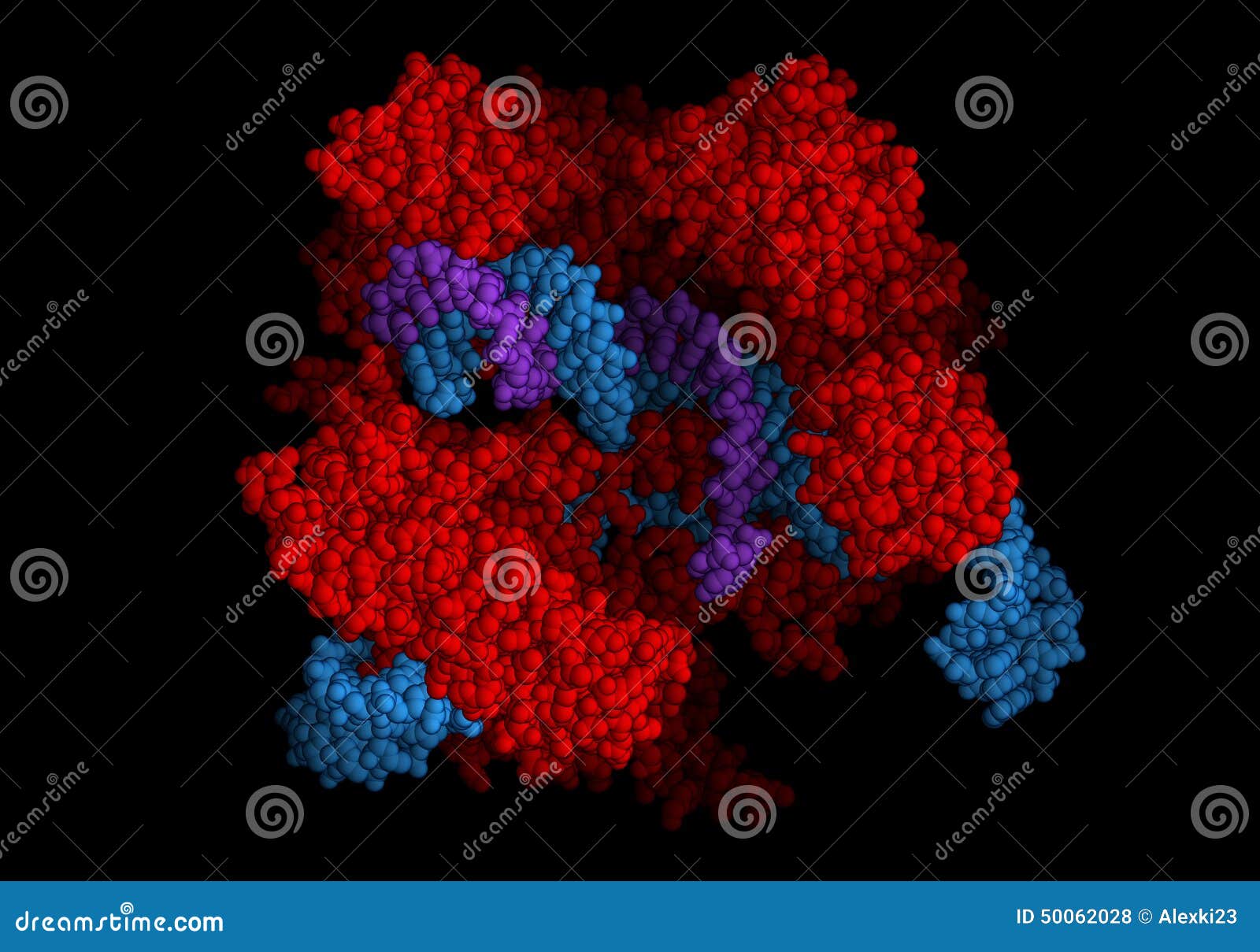 CRISPR/Cas9 protein stock illustration. Illustration of atomic - 50062028