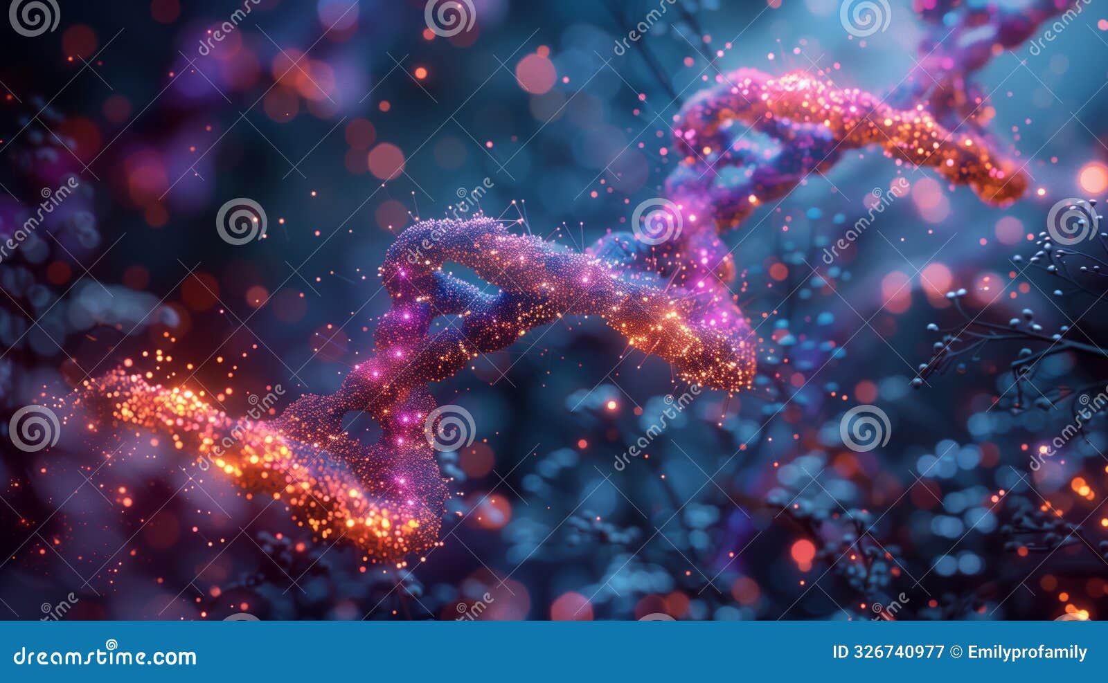CRISPR Cas Protein Complex Schematic Stock Image - Image of technology ...