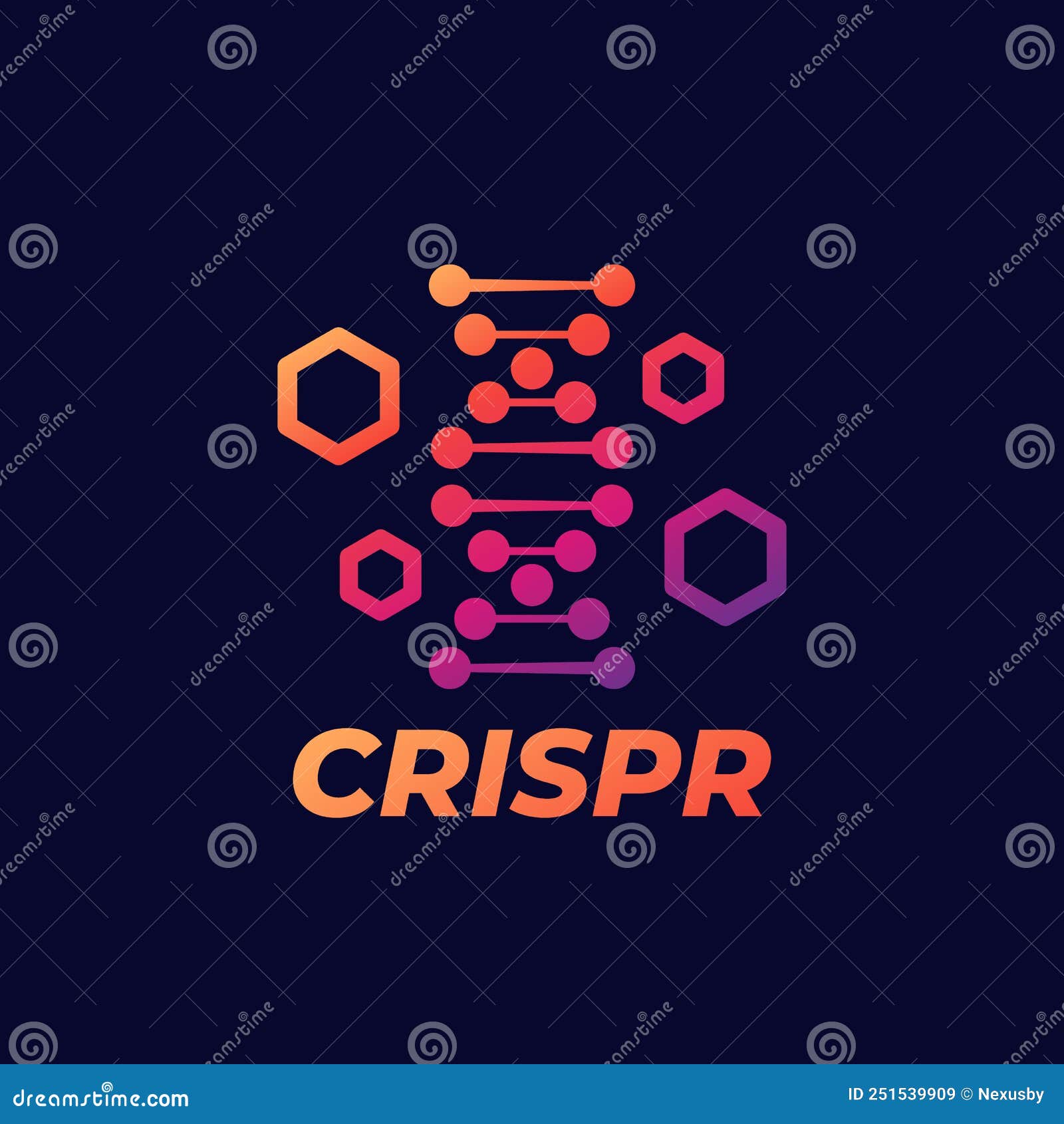CRISPR, Dna, Genome Editing Vector Icon Stock Vector - Illustration of ...