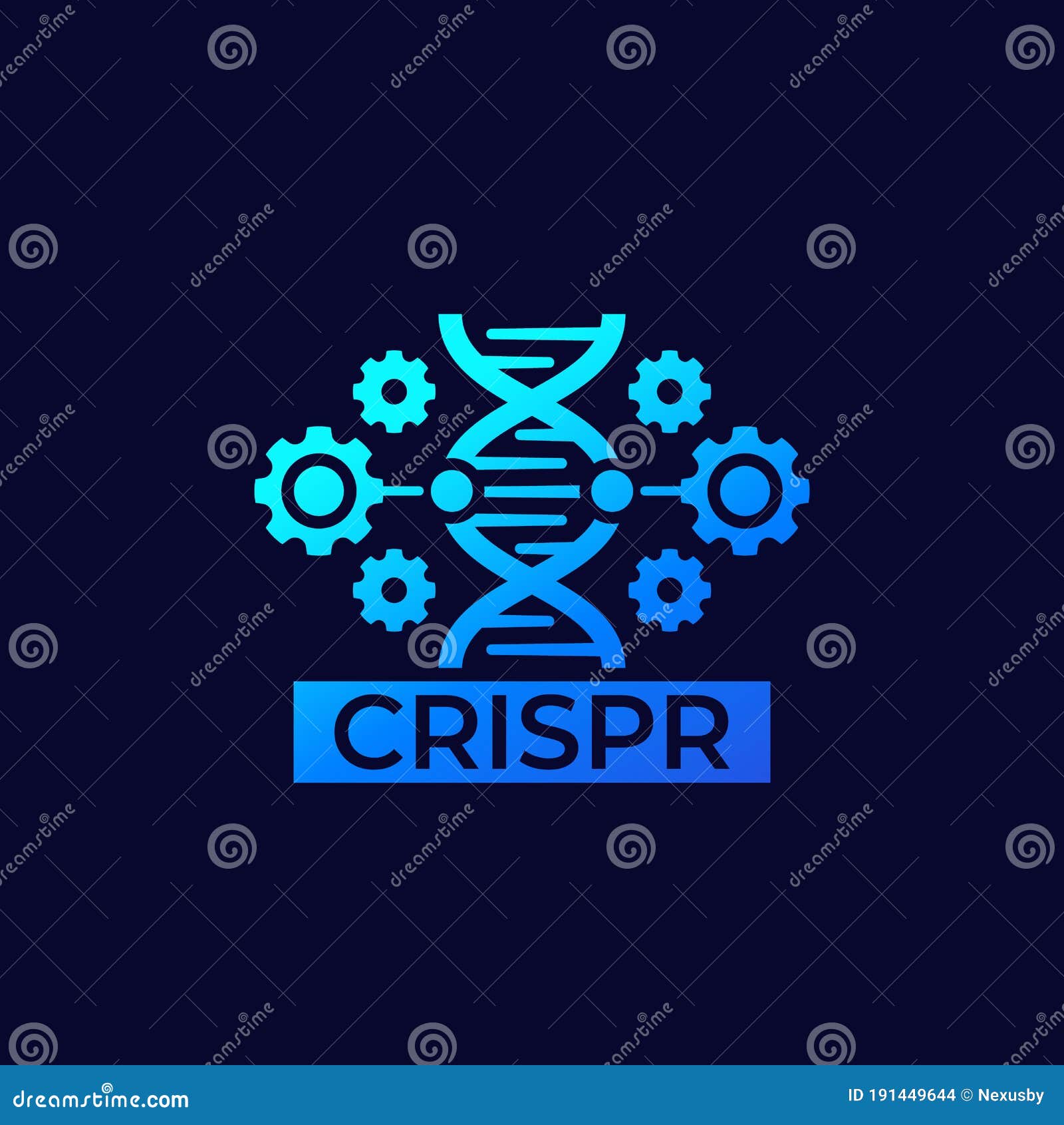 CRISPR, Genome Editing Vector Icon Stock Vector - Illustration of ...