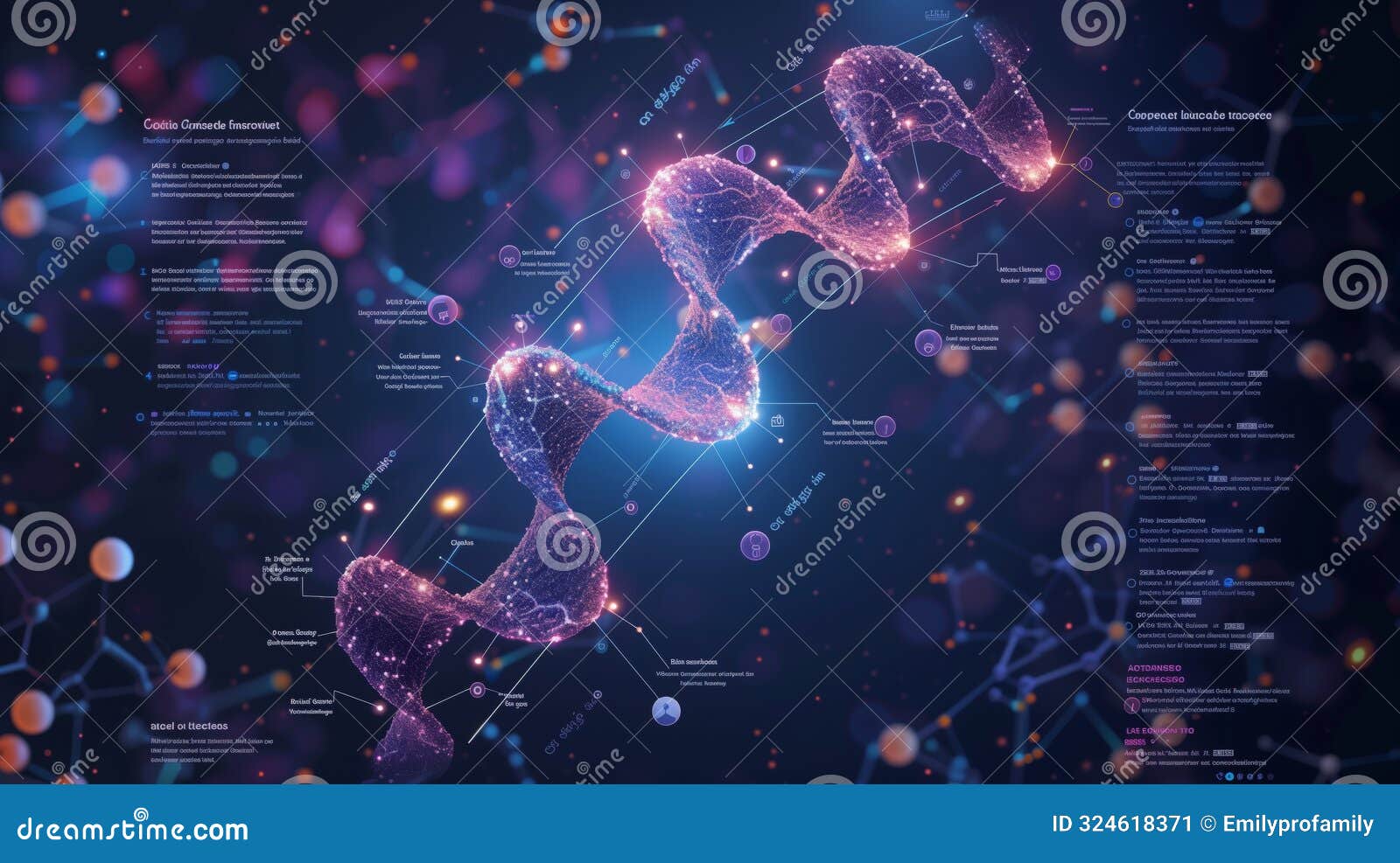 CRISPR Process Infographic stock illustration. Illustration of ...