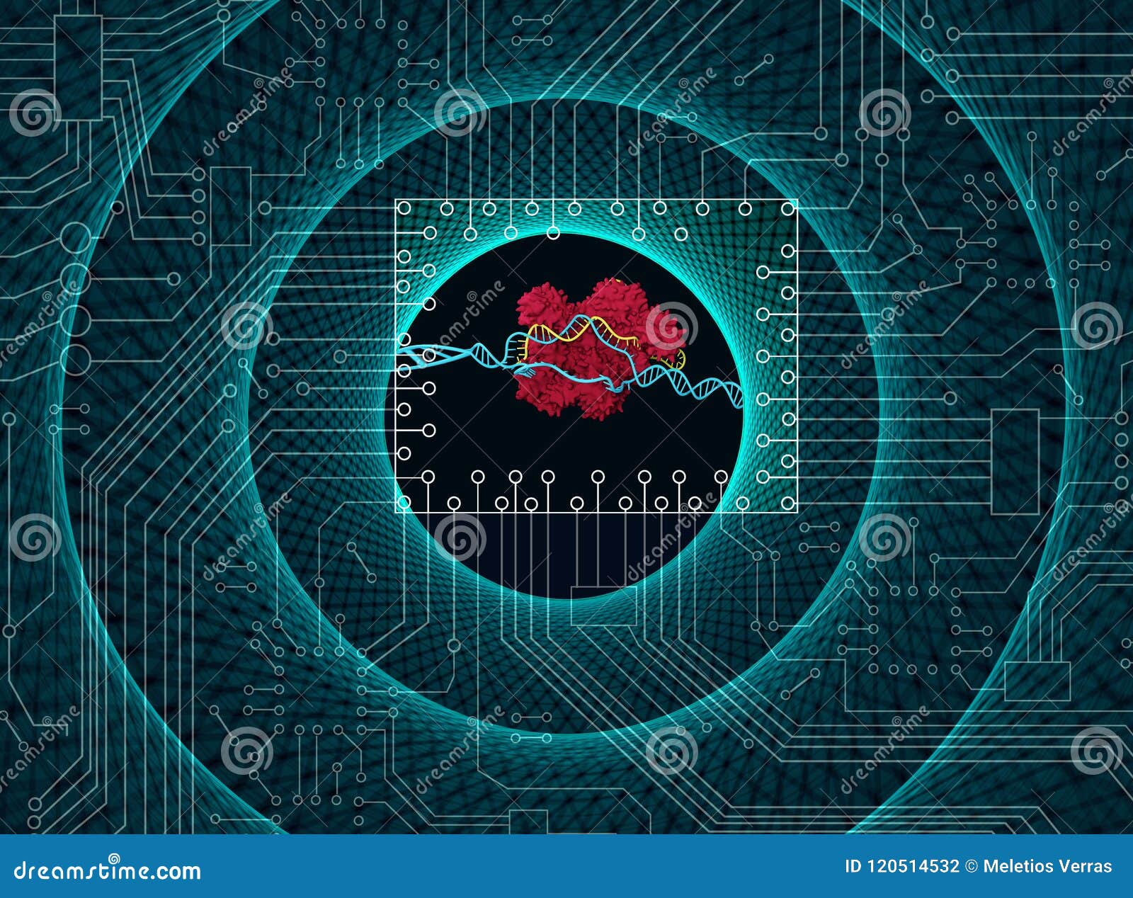 CRISPR Technology Vector Logo | CartoonDealer.com #166603457