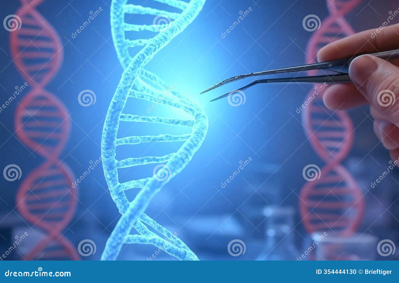 CRISPR Technology in DNA Research: Medical Innovation Study Stock ...