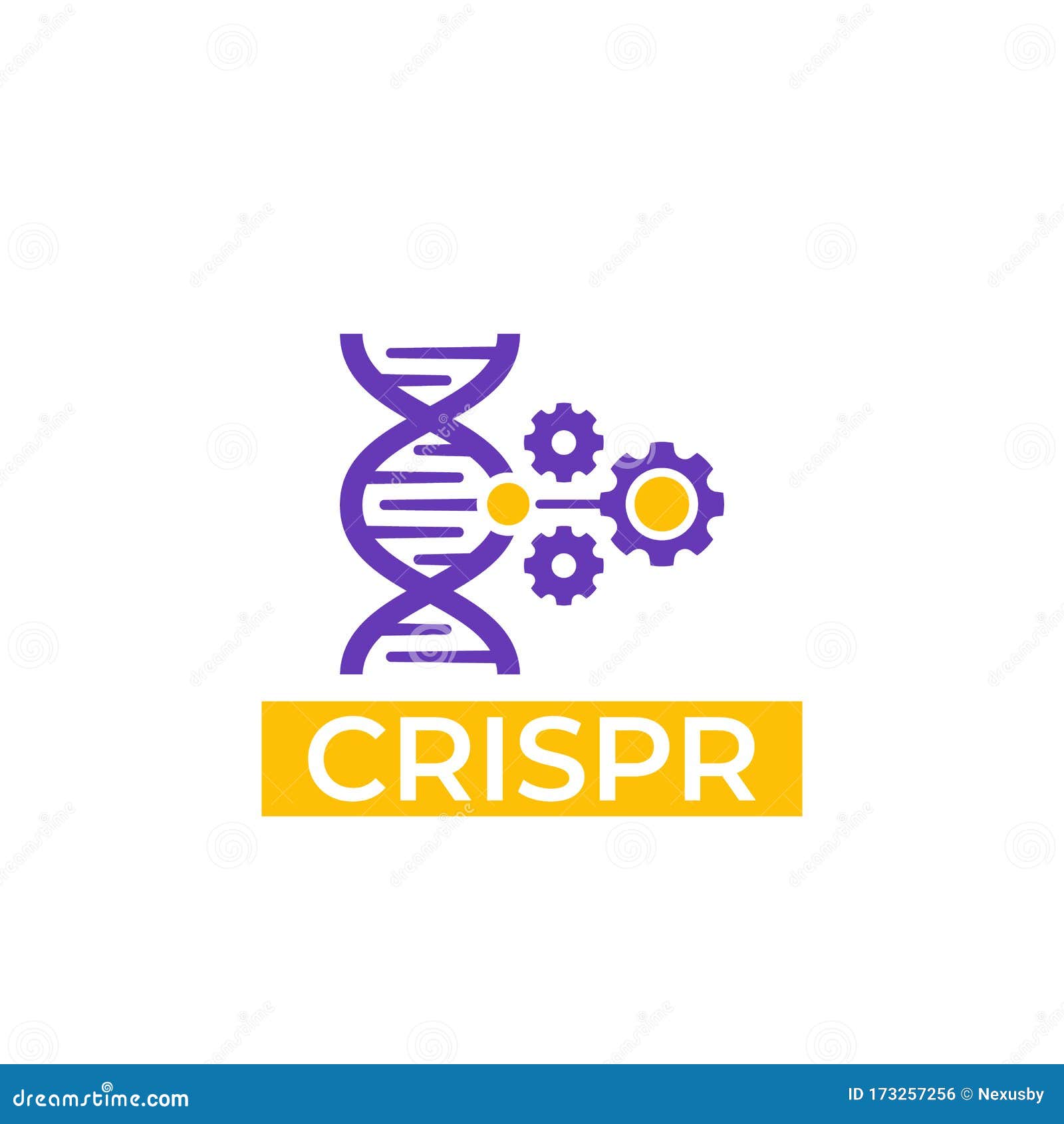 CRISPR vector icon stock illustration. Illustration of technology ...