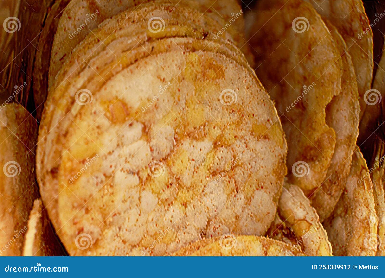 Crisps Chips Macro Shot of the Open Pack, Showing the Unhealthy Food ...