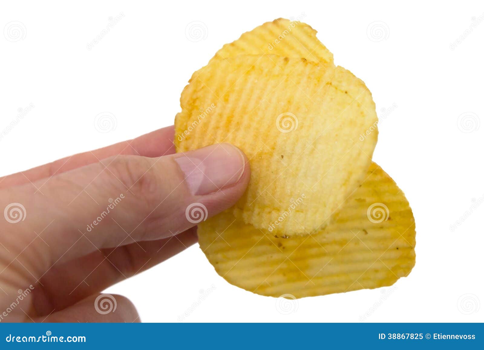 Crisps stock image. Image of chips, fried, salted, eating - 38867825