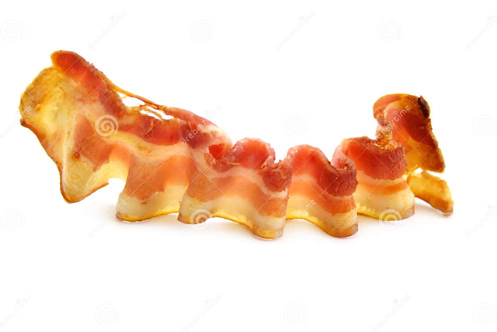 Crispy Bacon stock photo. Image of culinary, fattening - 12251202