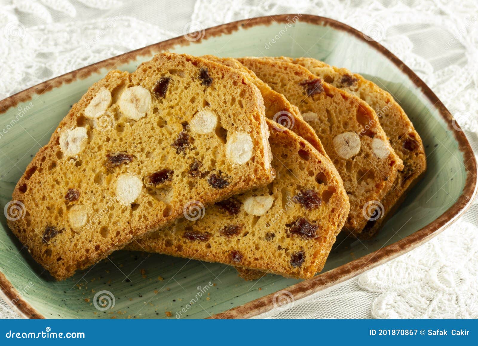 Crispy Biscuits with Fruit. Stock Image - Image of cranberry, homemade ...