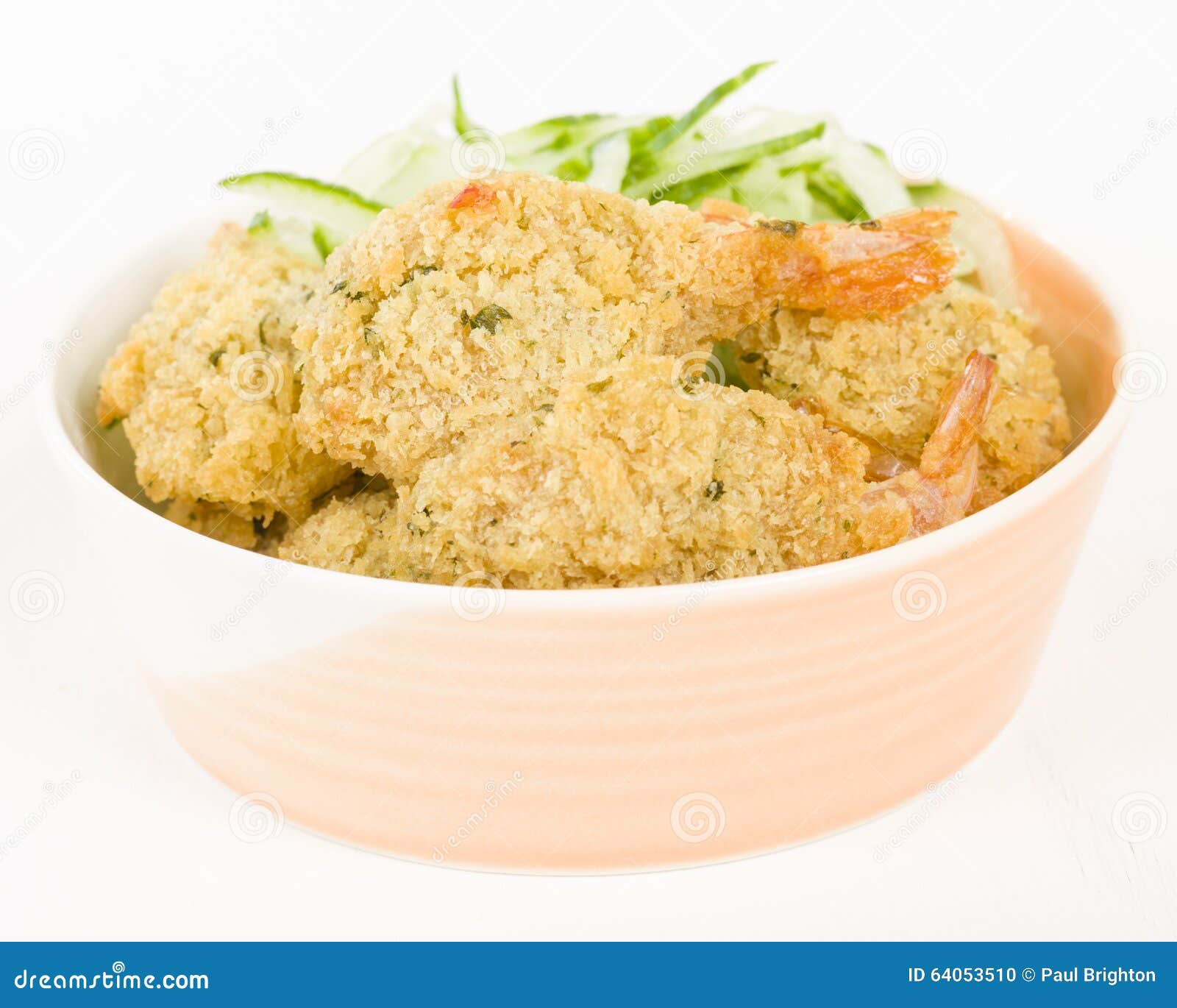 Crispy Butterfly Prawns stock photo. Image of festive - 64053510