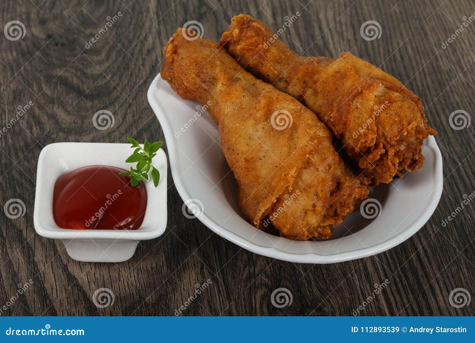 Crispy chicken legs stock image. Image of meat, dish - 112893539
