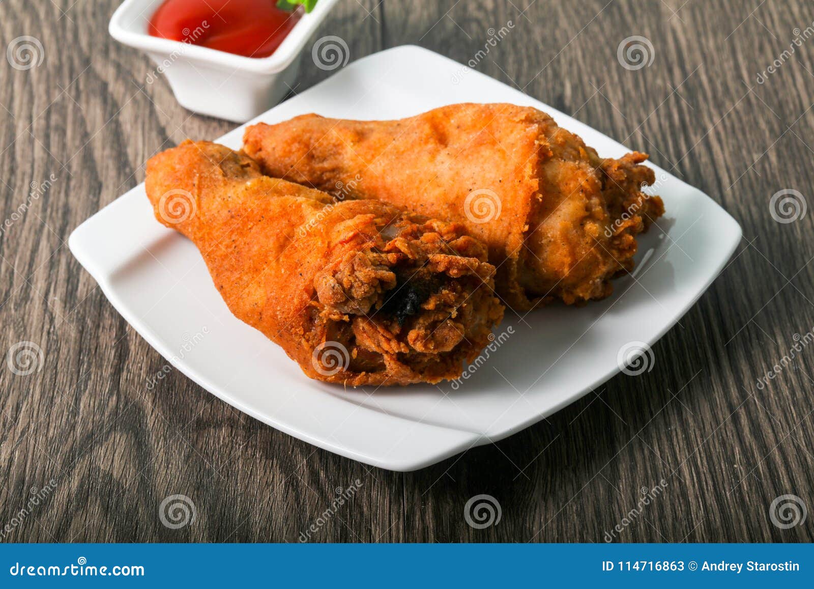 Crispy chicken legs stock image. Image of chicken, legs - 114716863