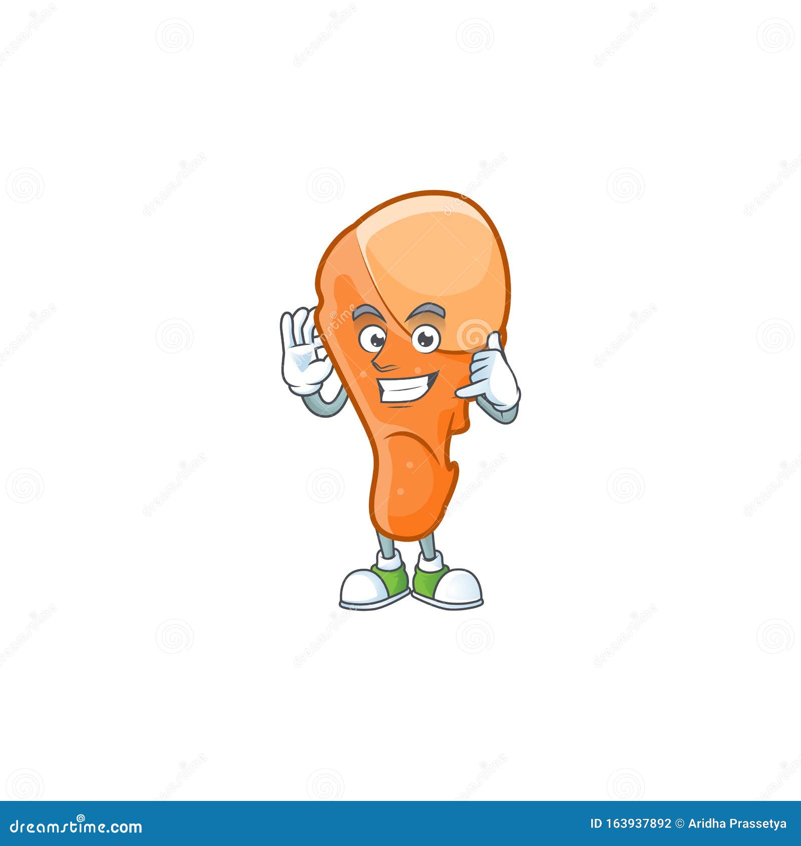 Crispy Chicken Text, Comic Style Text Effect Vector Illustration ...