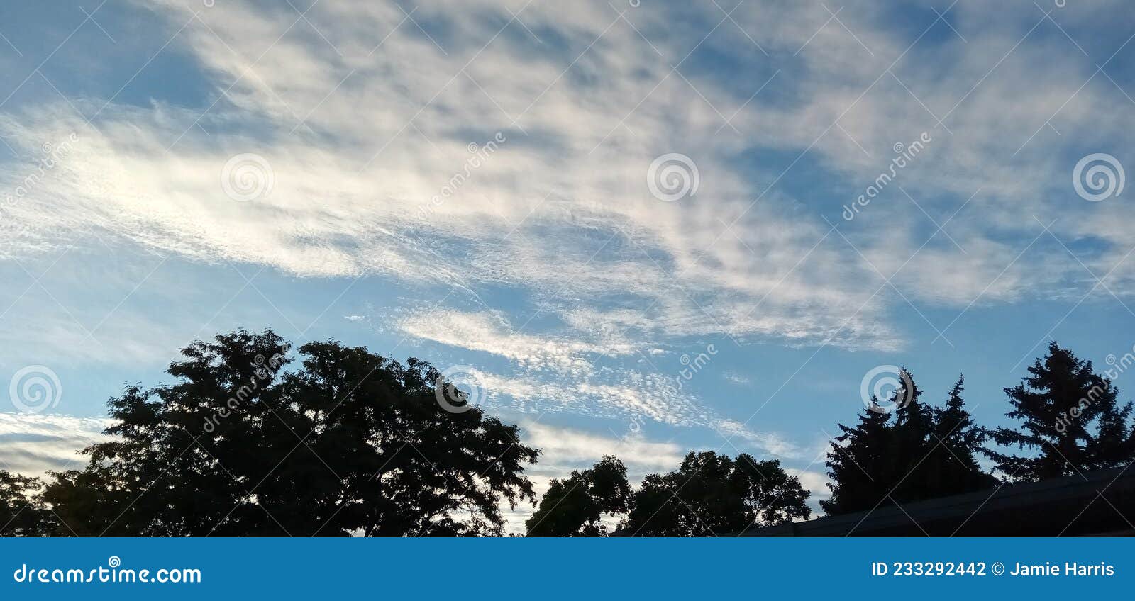 Crispy cloud ripples stock photo. Image of blue, crispy - 233292442