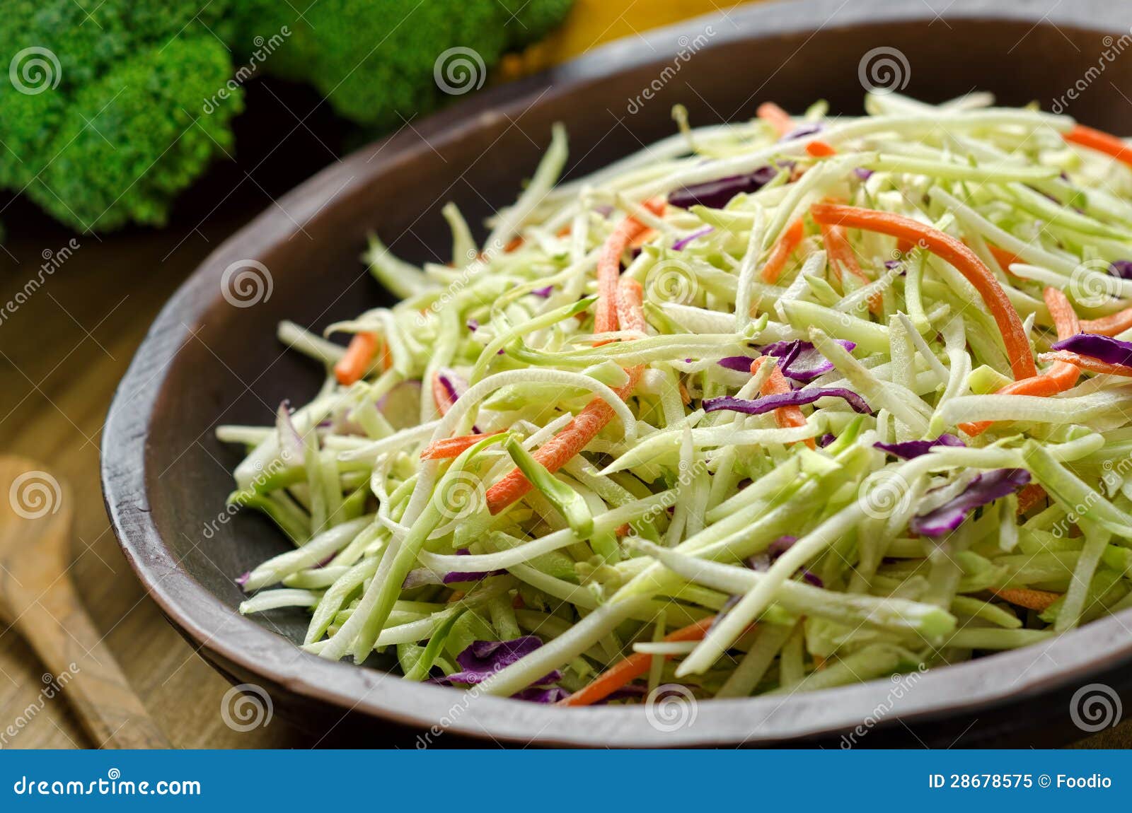 Crispy Coleslaw stock image. Image of cabbage, fresh - 28678575