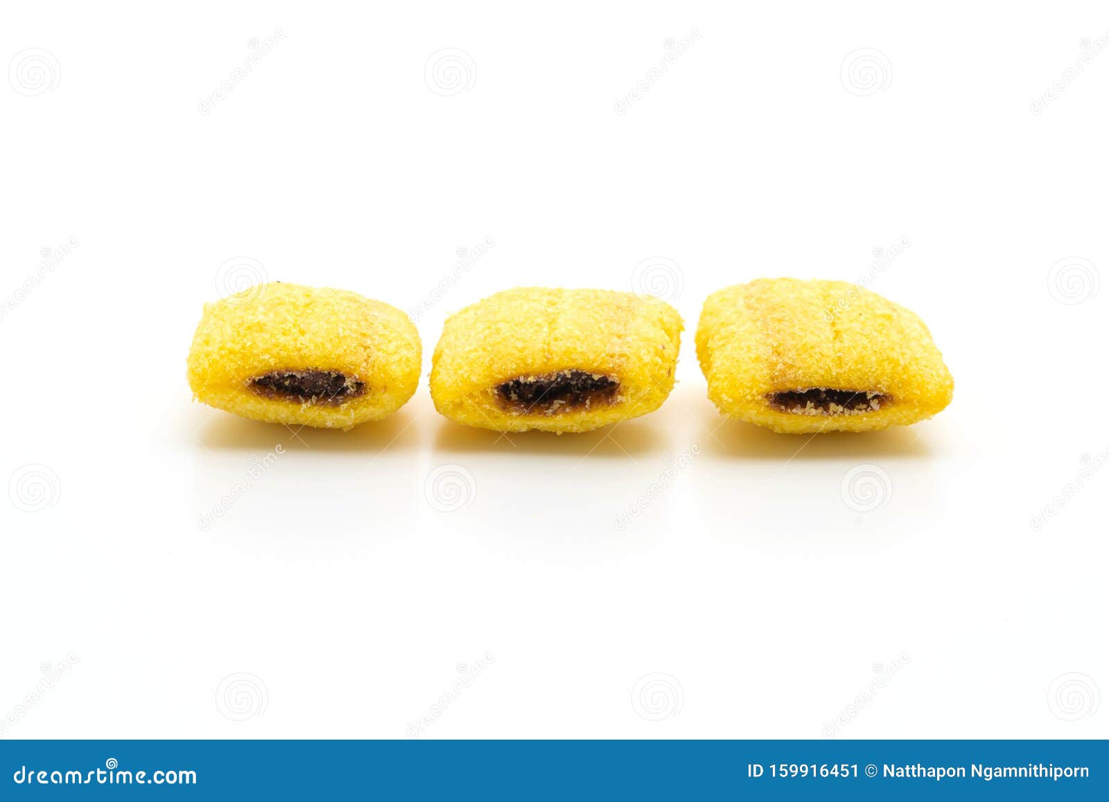 Crispy Corn Snack with Chocolate Stock Image - Image of nutrition ...