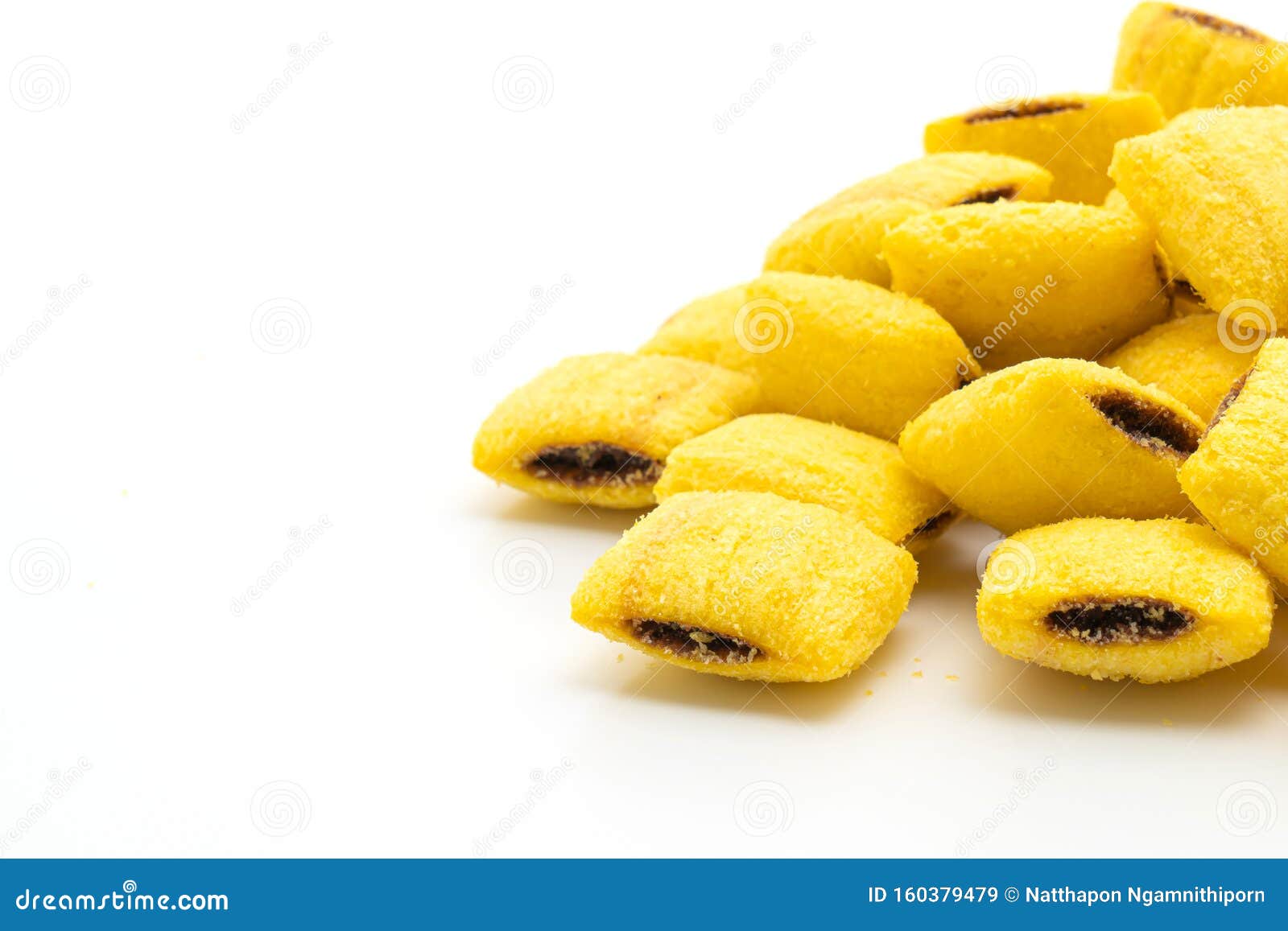 Crispy Corn Snack with Chocolate Stock Image - Image of chocolate ...