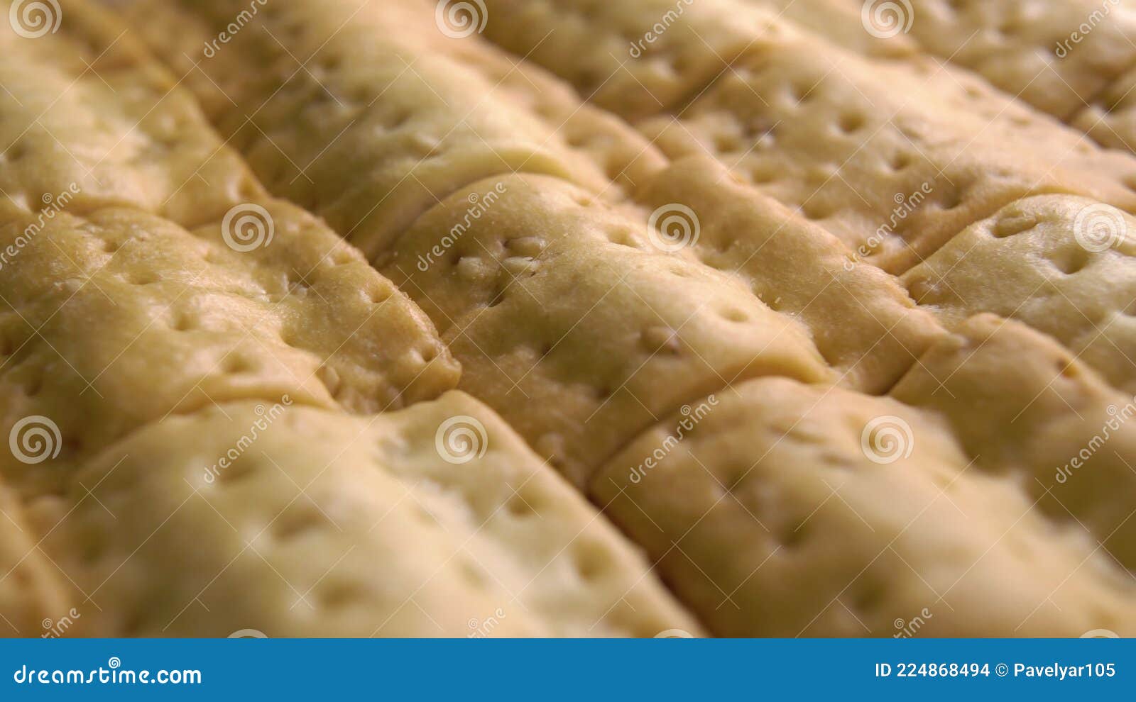 Crispy Crackers Stacked in Rows Stock Footage - Video of food, cracker ...
