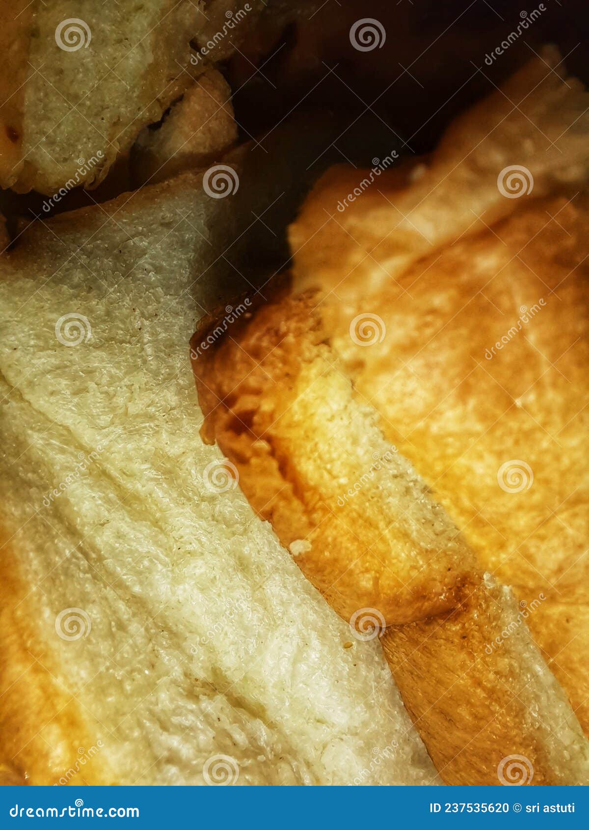 Crispy and Crunchy Edge of White Bread Stock Photo - Image of edge ...